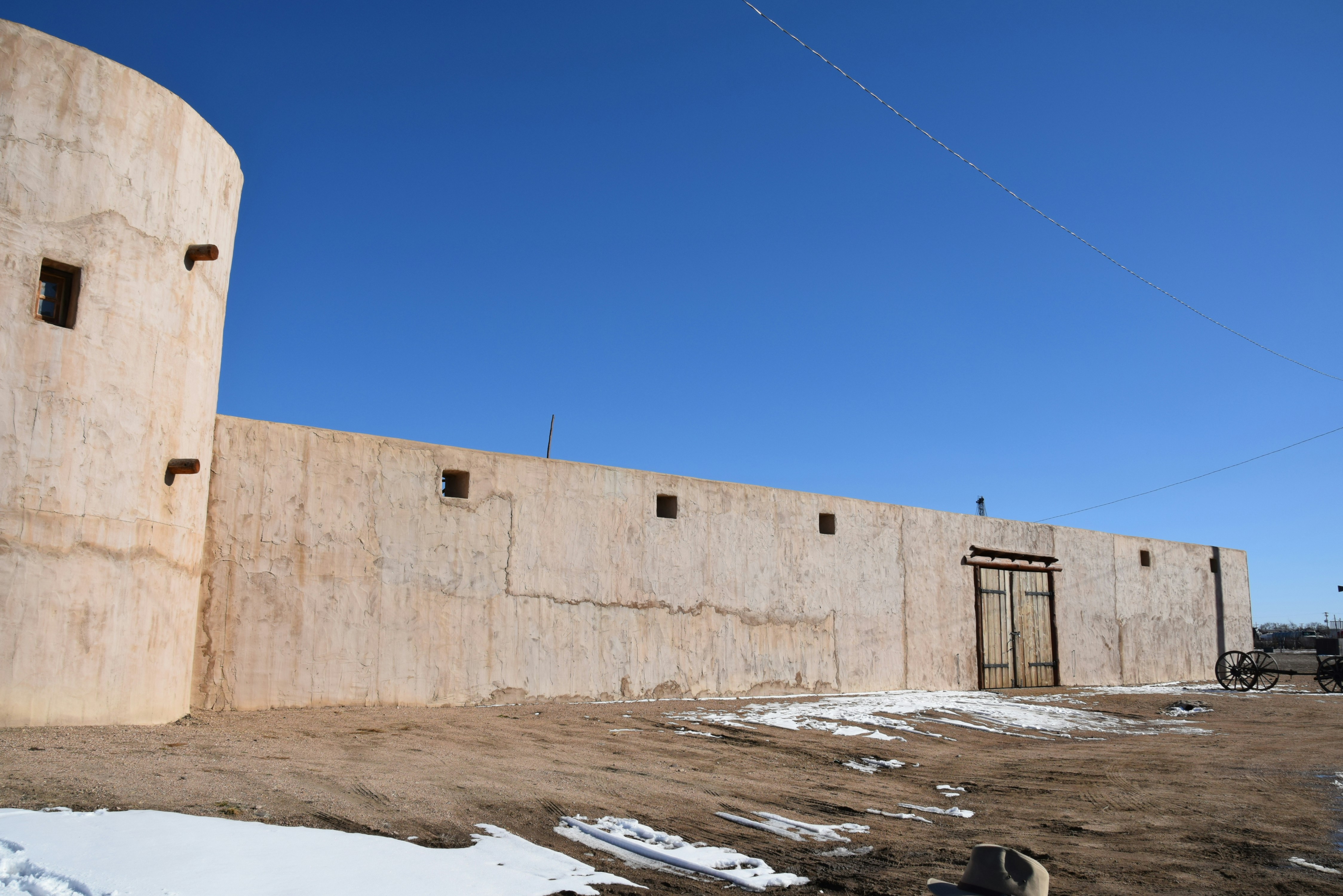 A building that is next to a wall photo – Free Fort lupton Image on ...