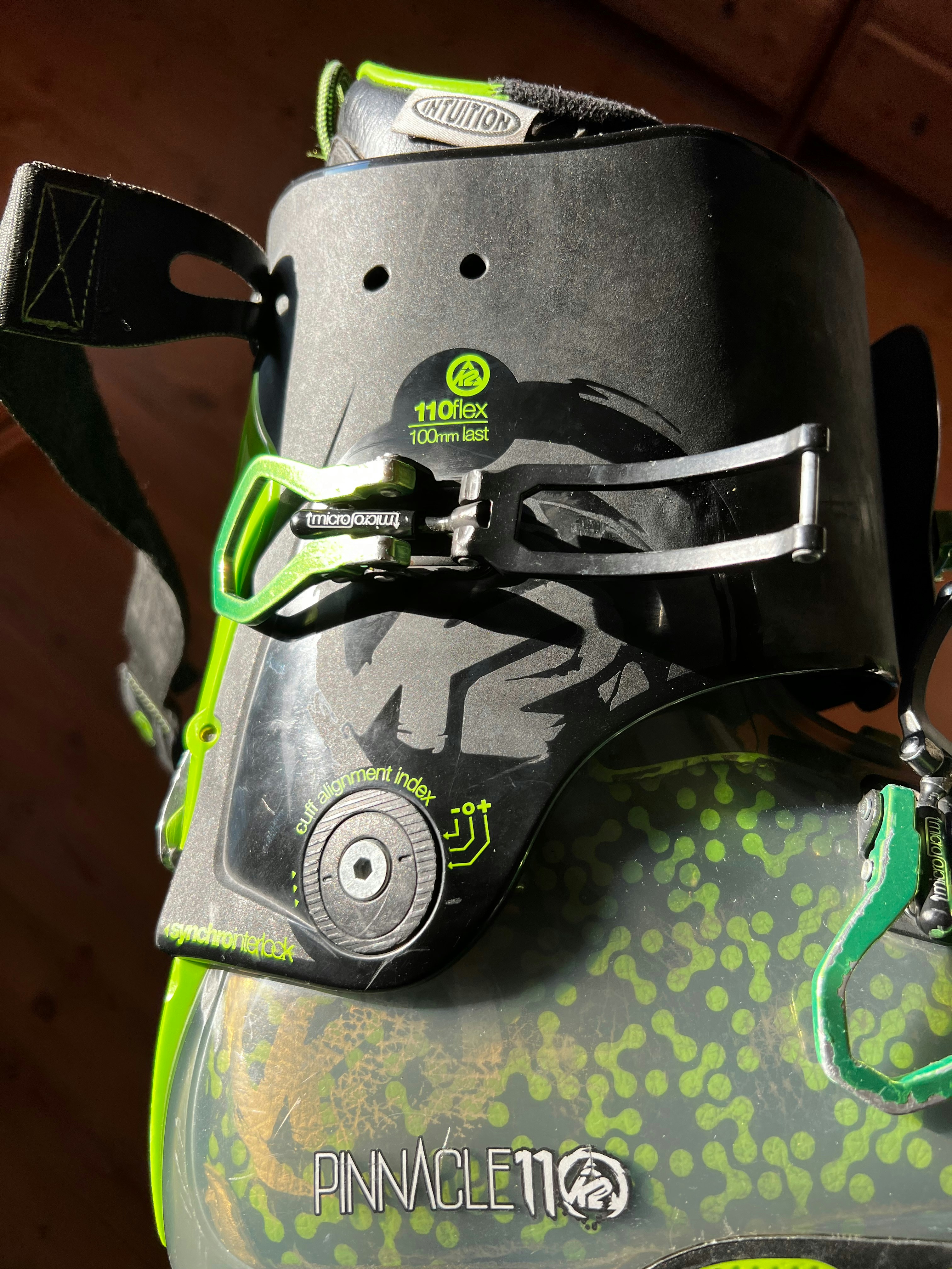 Pinnacle Gear: A Climber's Shield in Neon Green
