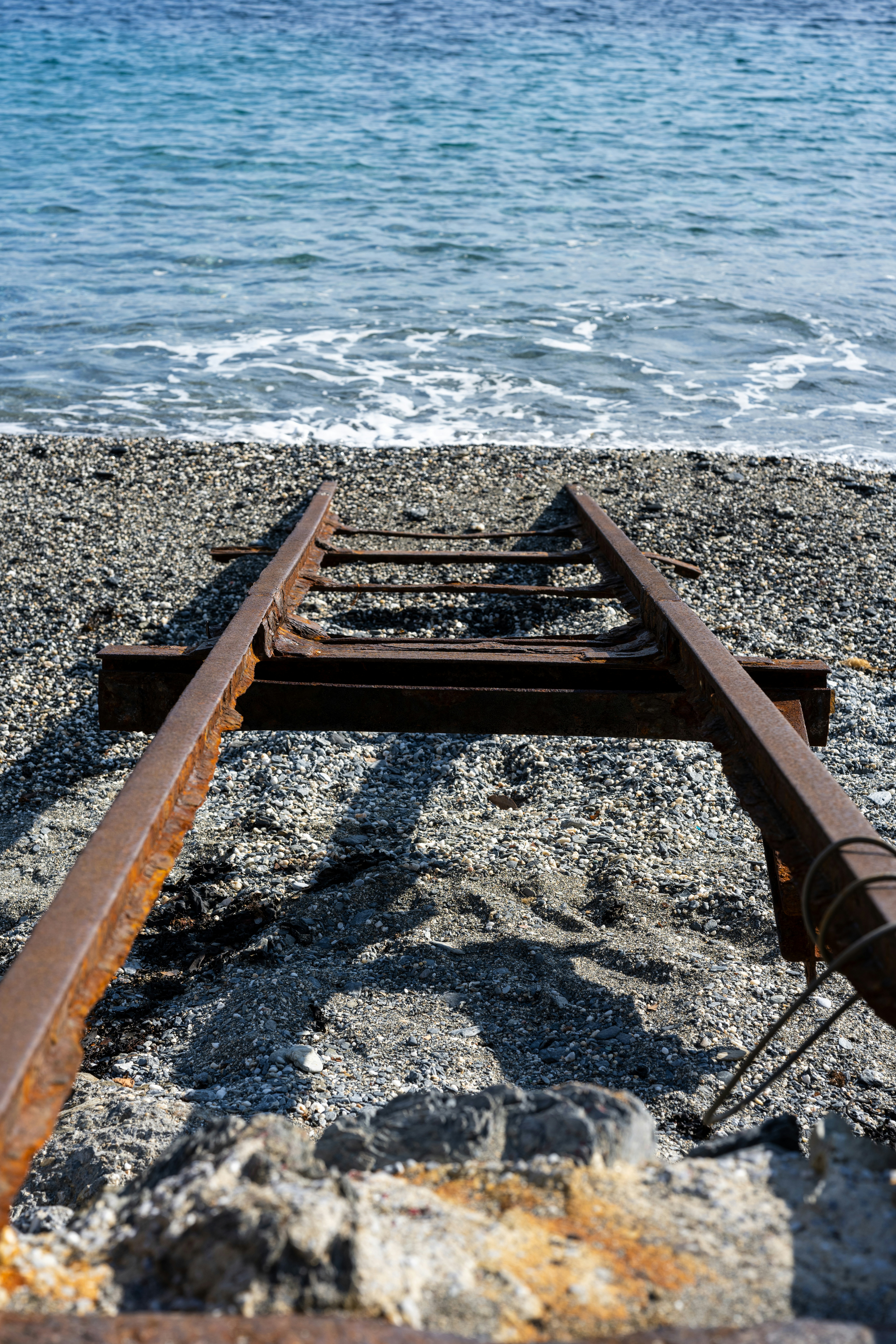 Convergence on the Coast: Rusted Rails Lead to the Quiet Sea