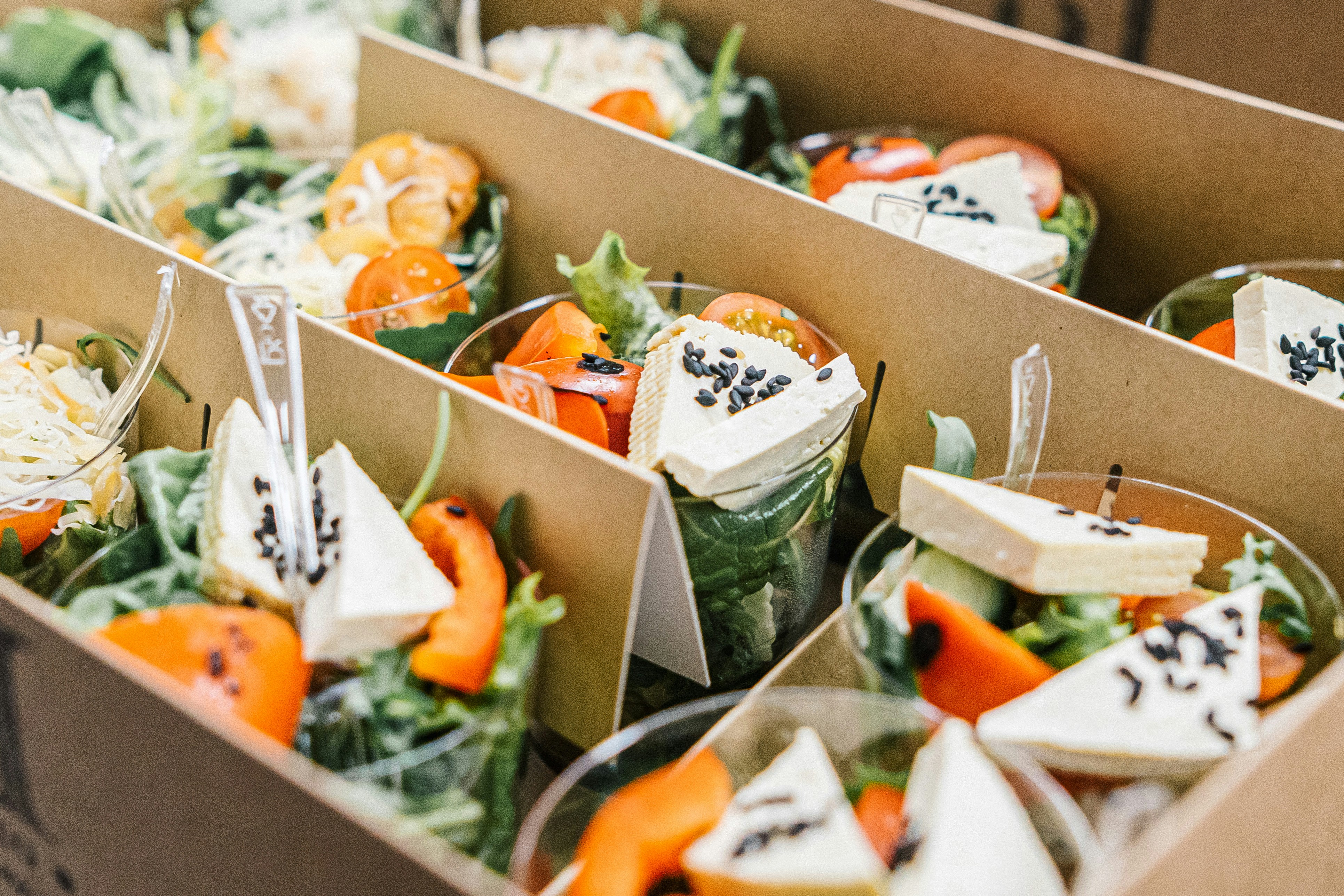 A box filled with lots of different types of food photo – Free Kyiv ...