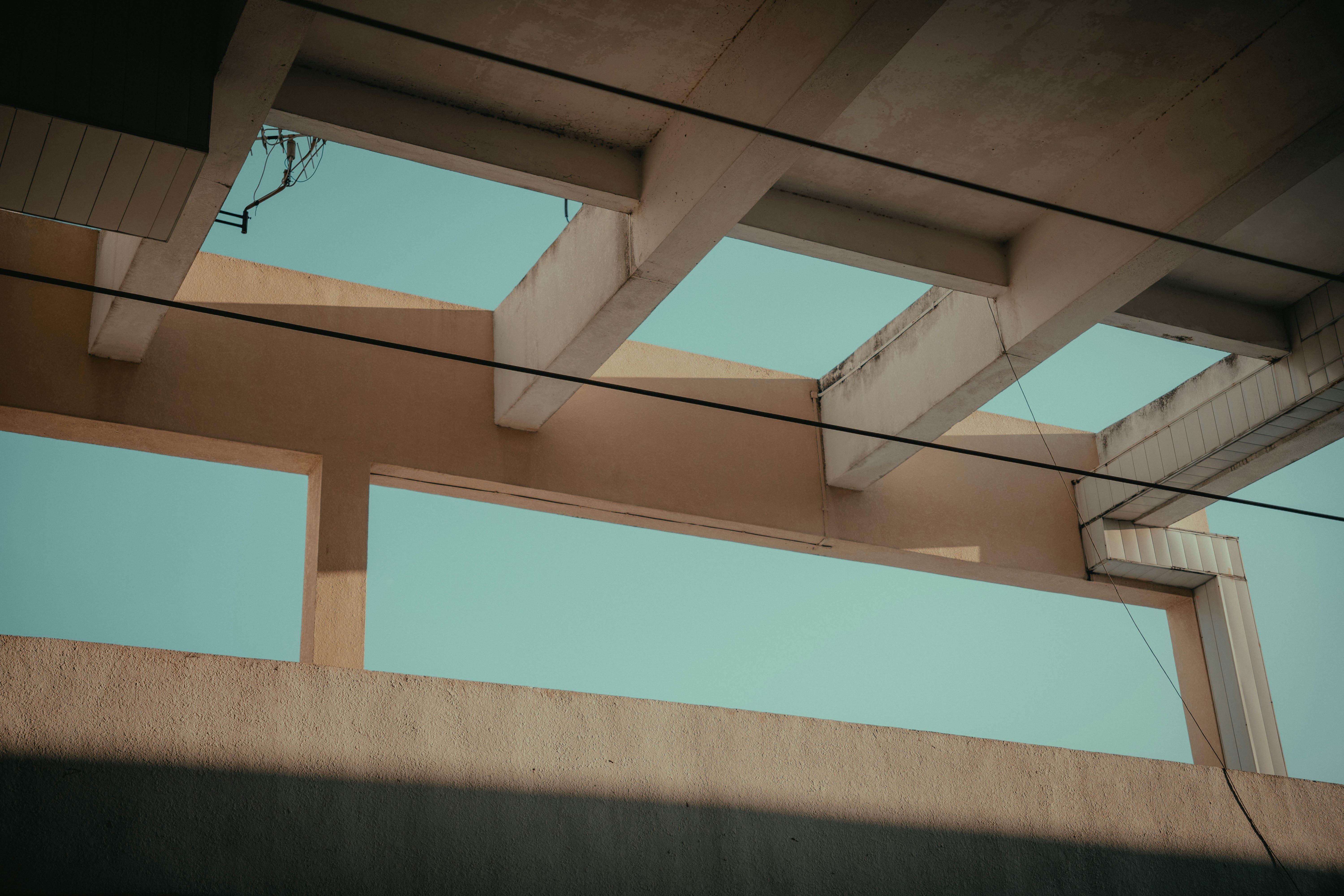 A view of the sky from under a bridge photo – Free Malaysia Image on ...