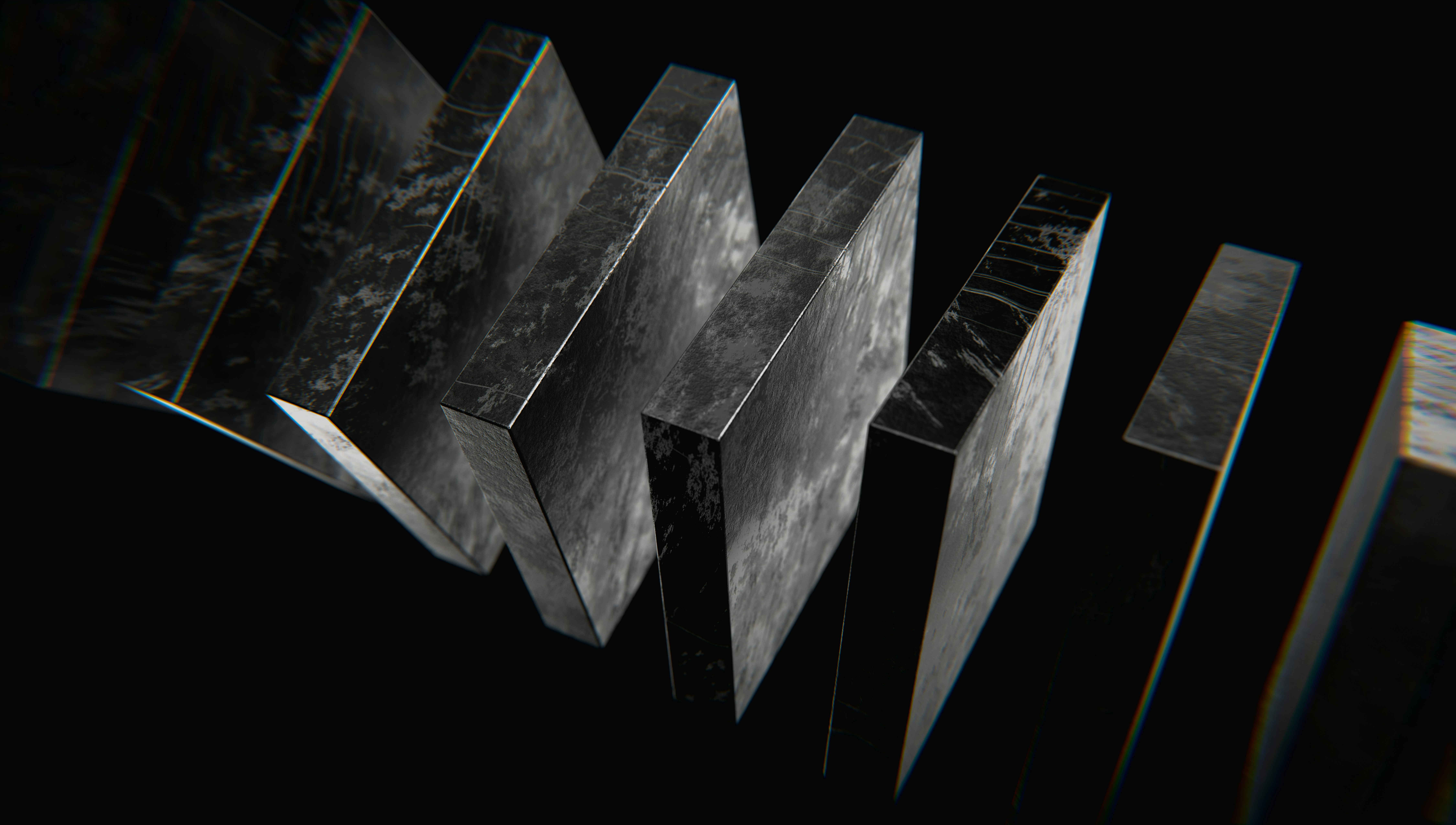 A black and white photo of a number of metal objects photo – Free ...