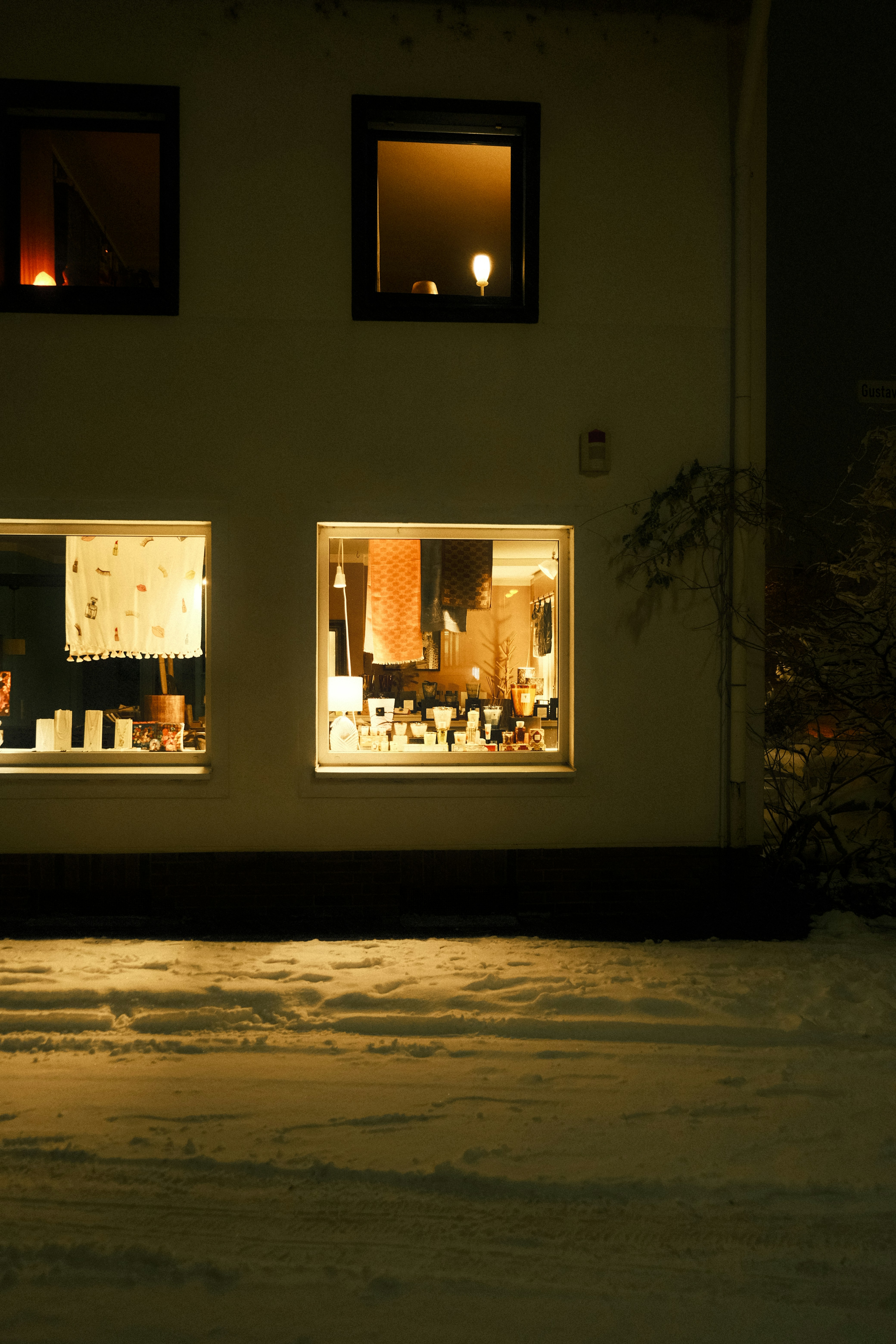 A couple of windows that are in a building photo – Free Building Image ...