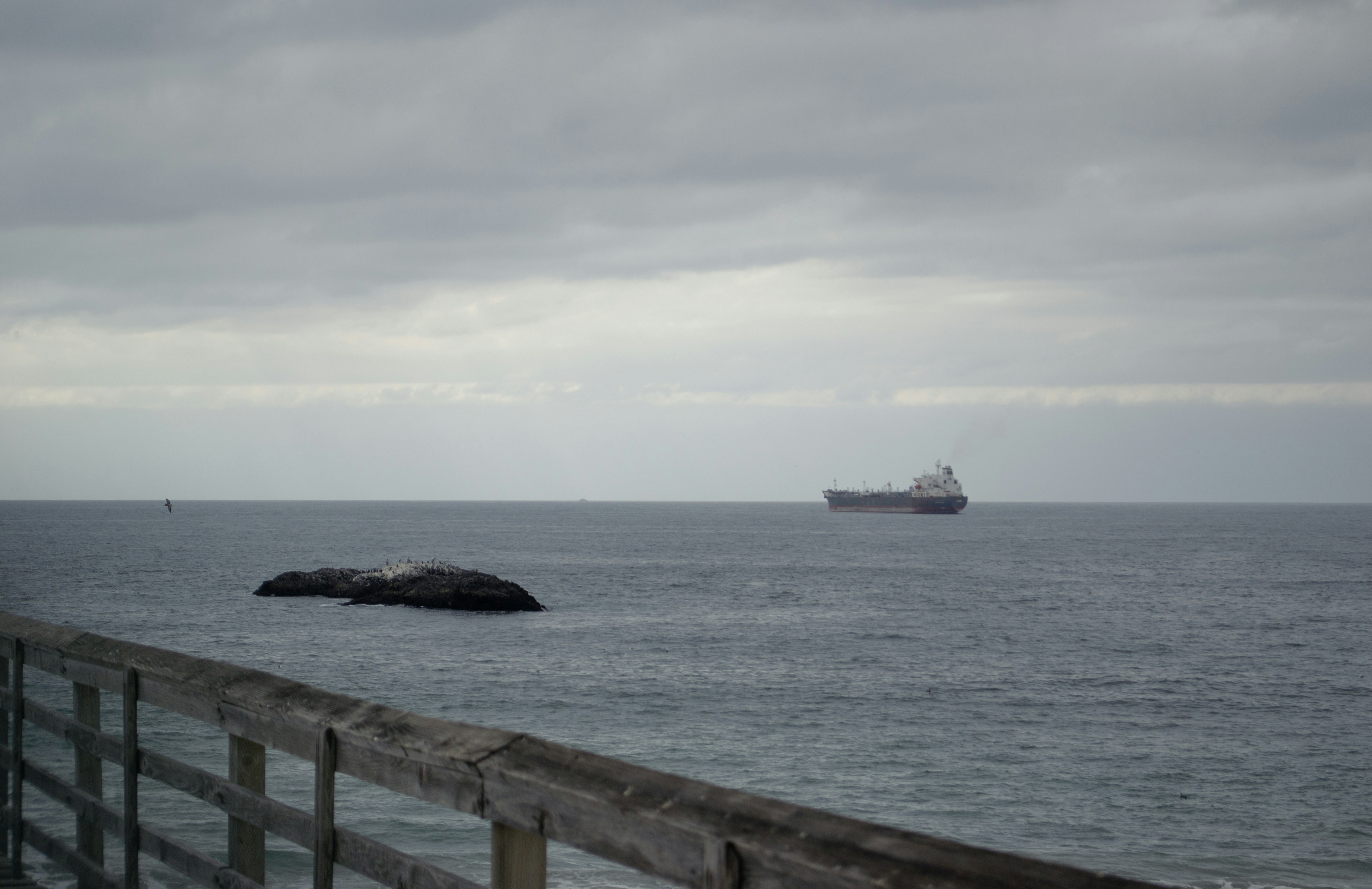 Solitude at Sea: A Vessel's Journey