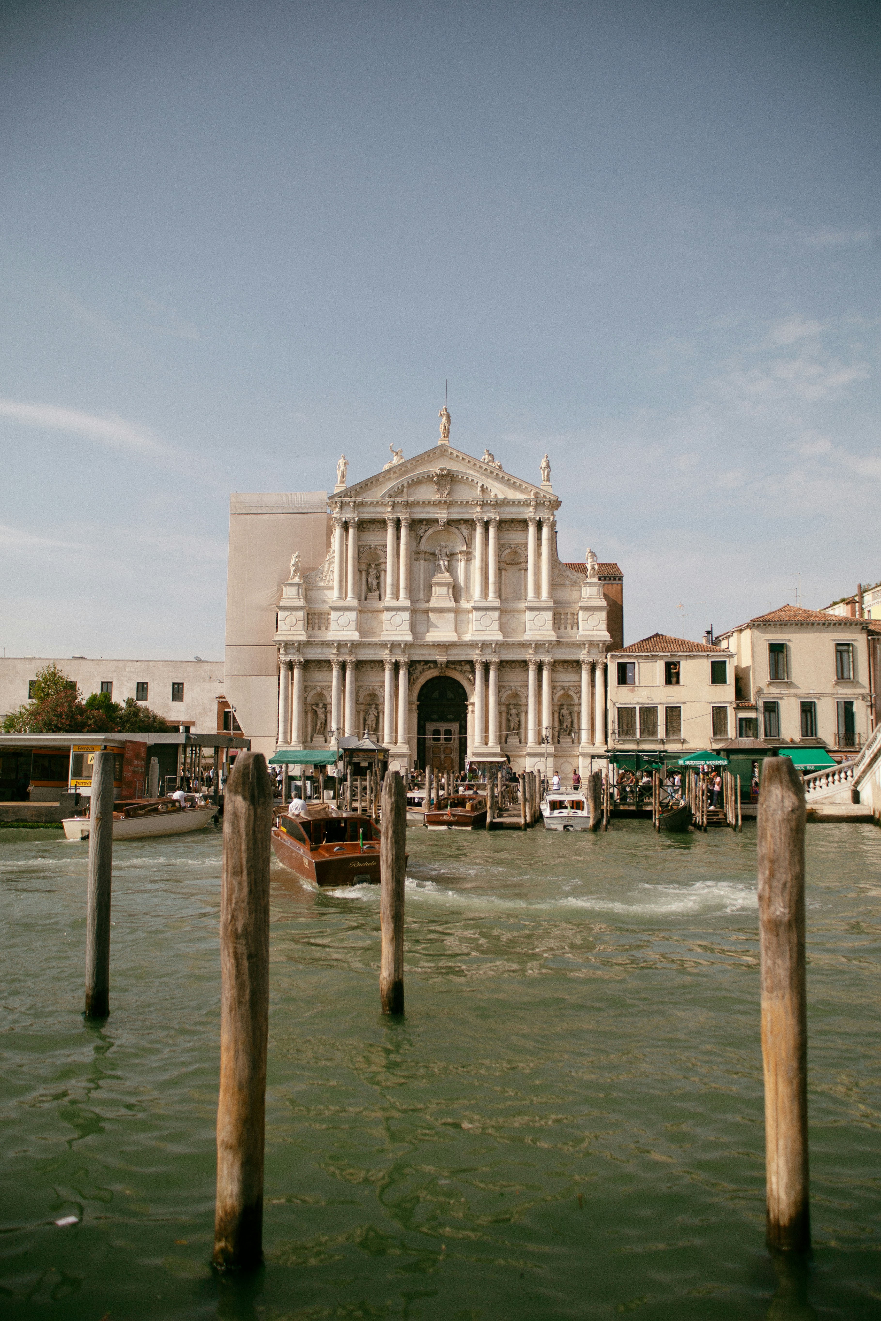 Venetian Facade Across the Canal