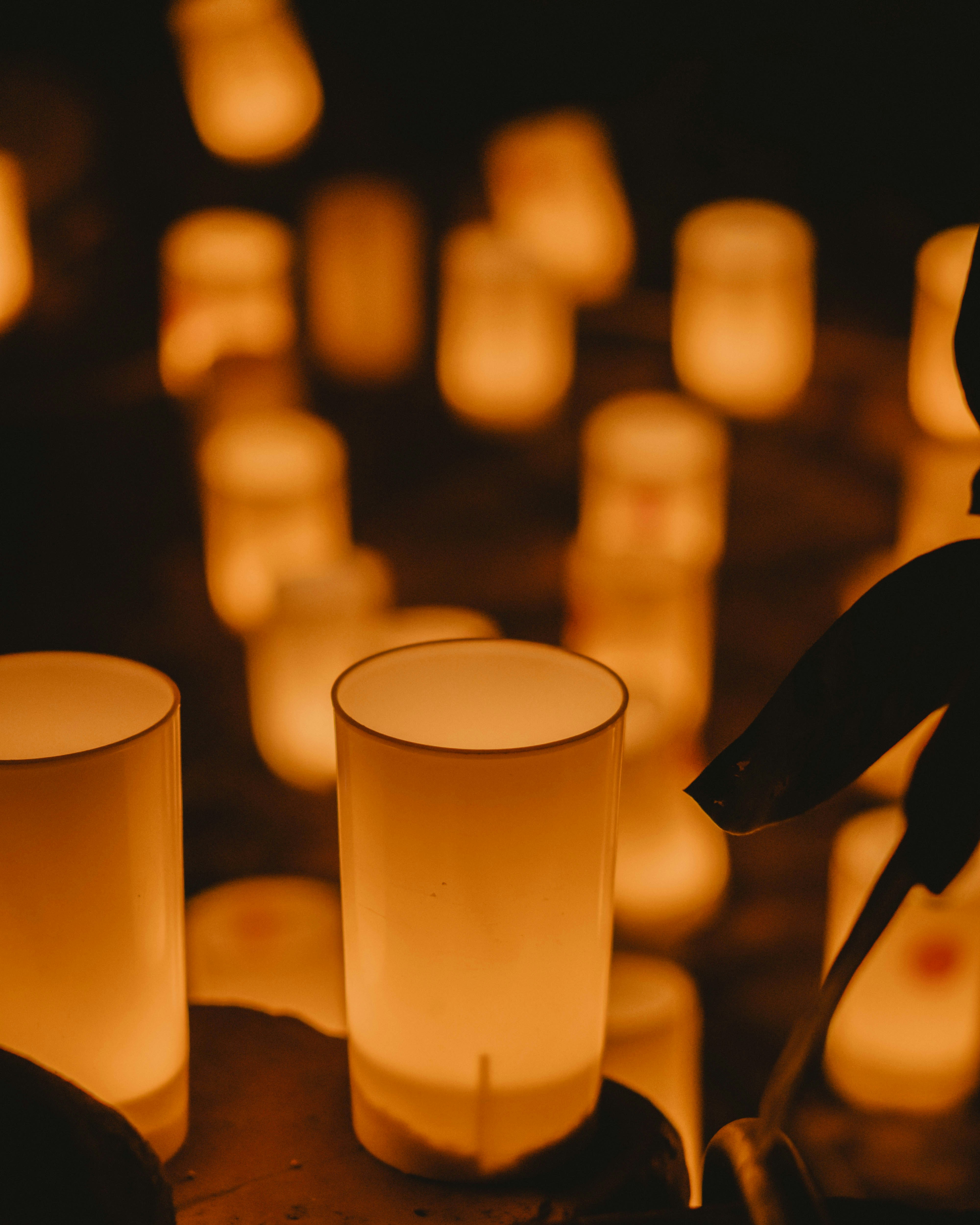 Soft Flicker: Lanterns Framing a Quiet Night