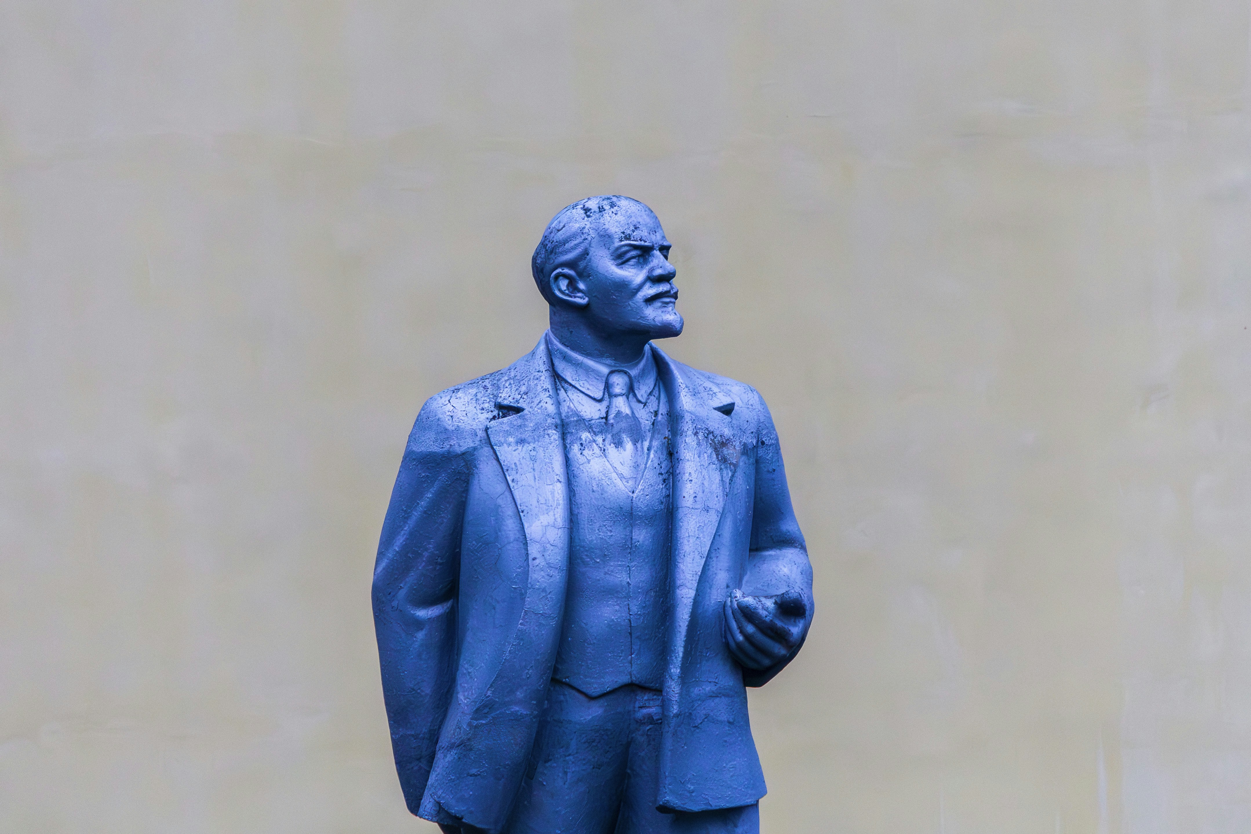 Lenin In Blue