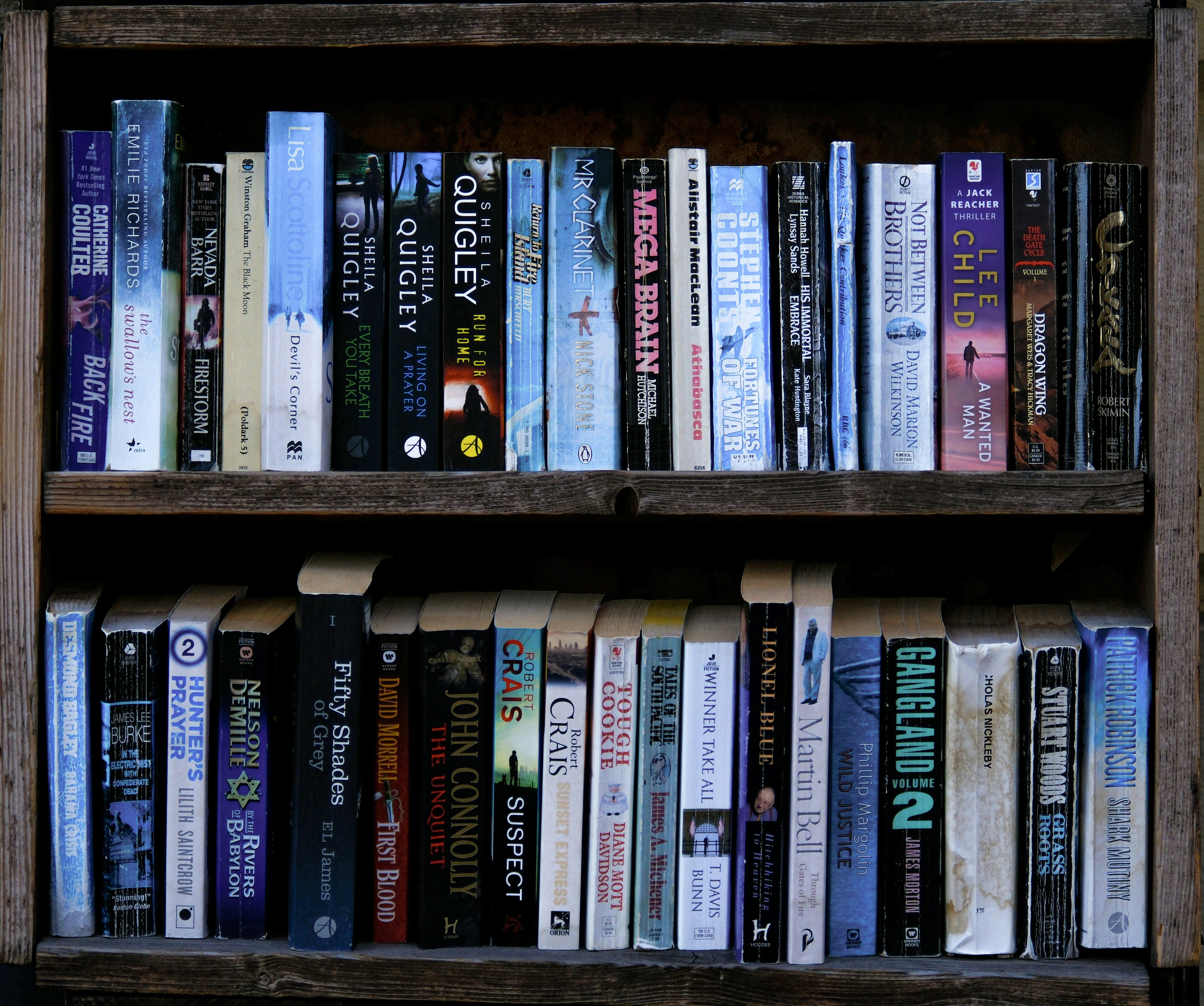 A book shelf filled with lots of books photo – Free Prague Image on ...