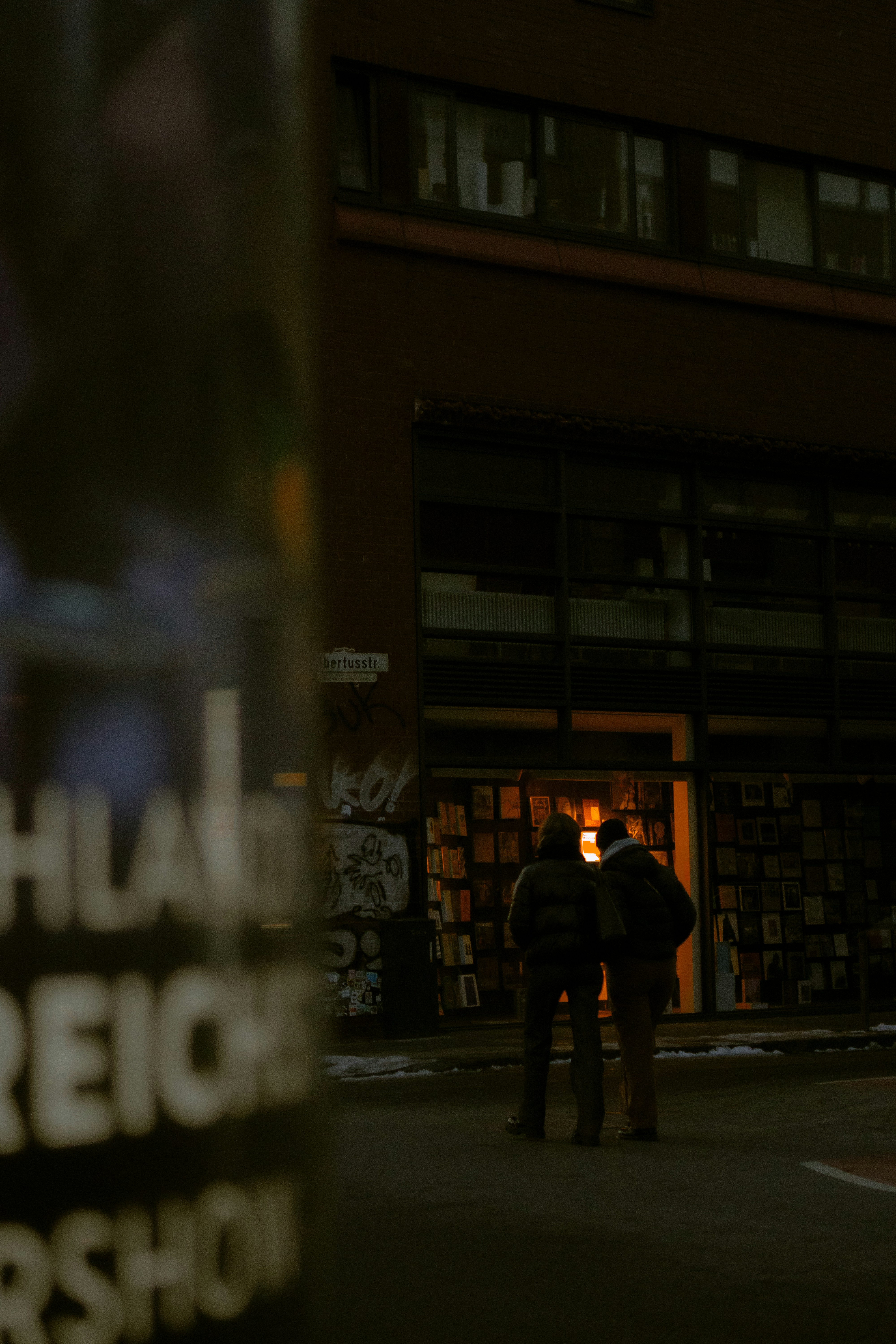 Two Boots and a Quiet Entrance: Midnight Bookshop Meeting