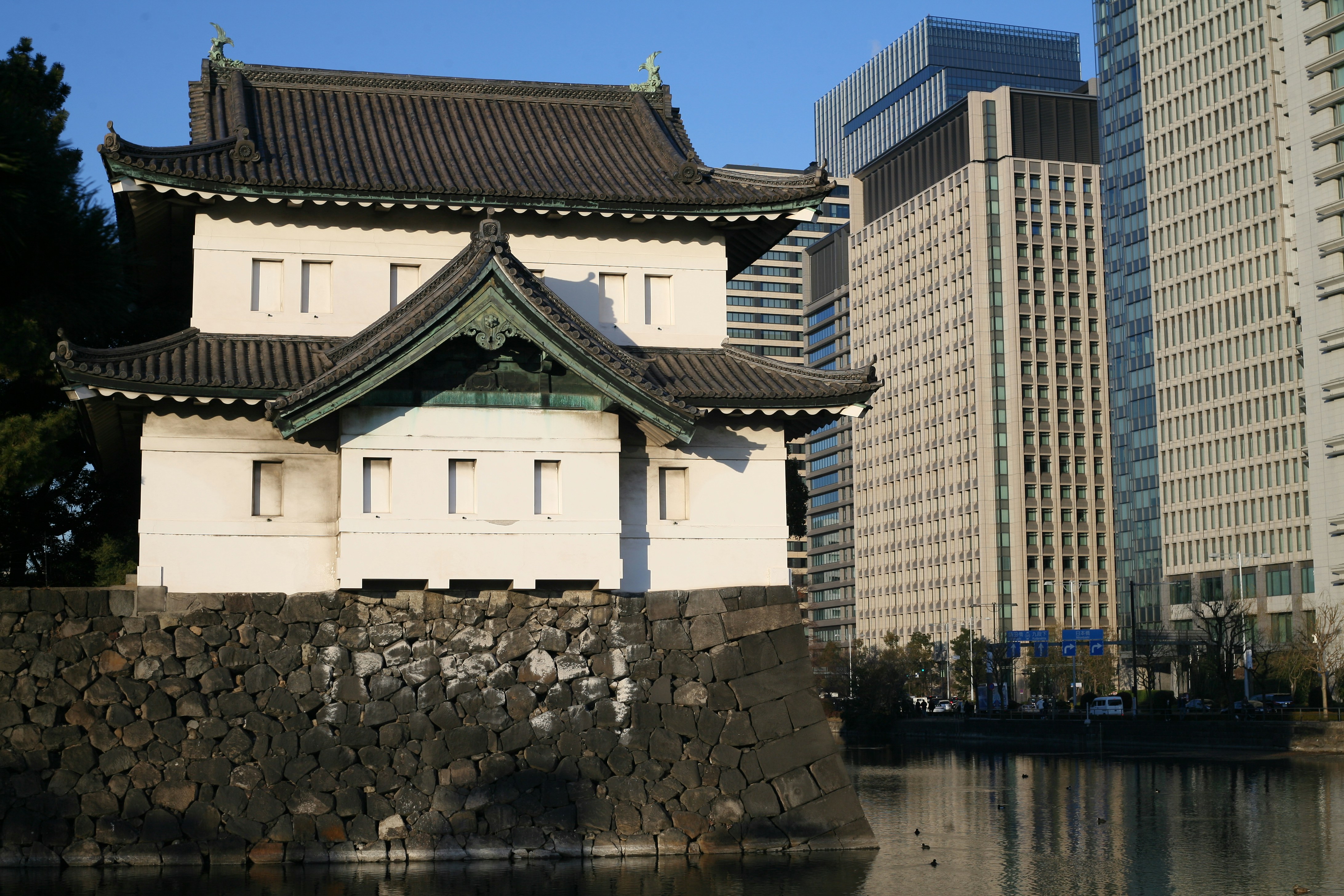 Old Keep, New Skyline: A Waterfront Juxtaposition
