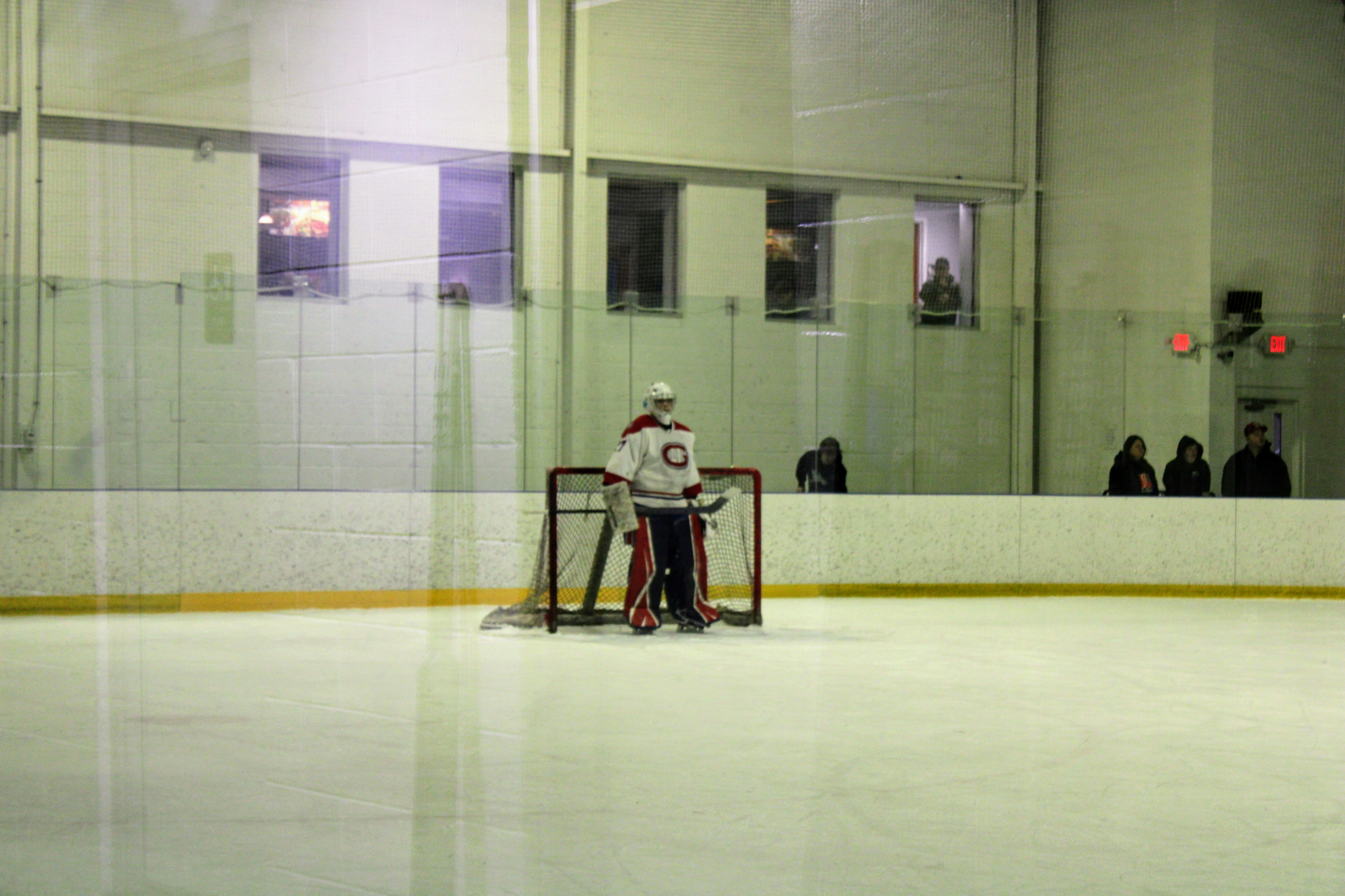Ice Shack Guardian: A Quiet Save Under Arena Lights