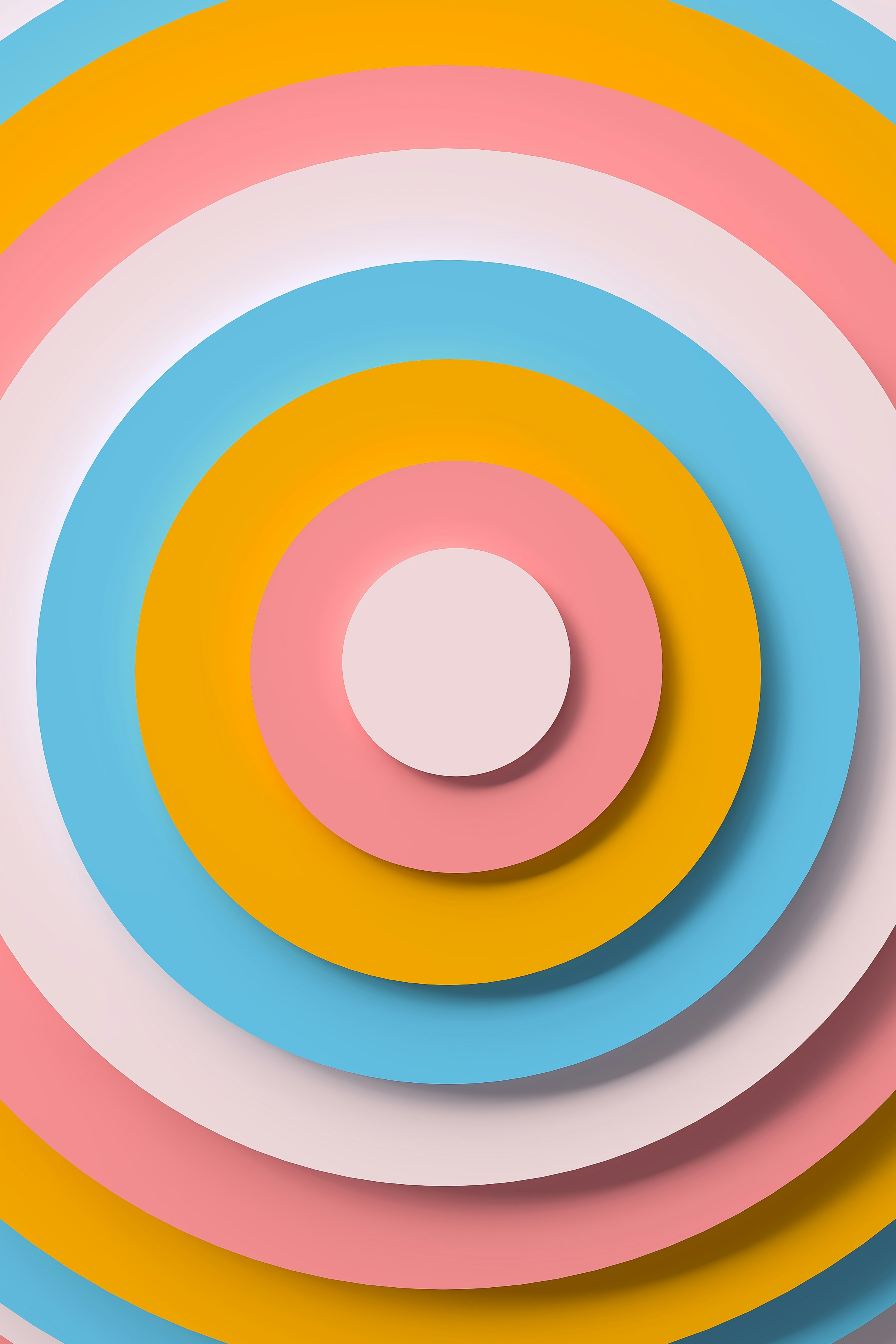 A colorful background with a circular design photo – Free Kids Image on ...