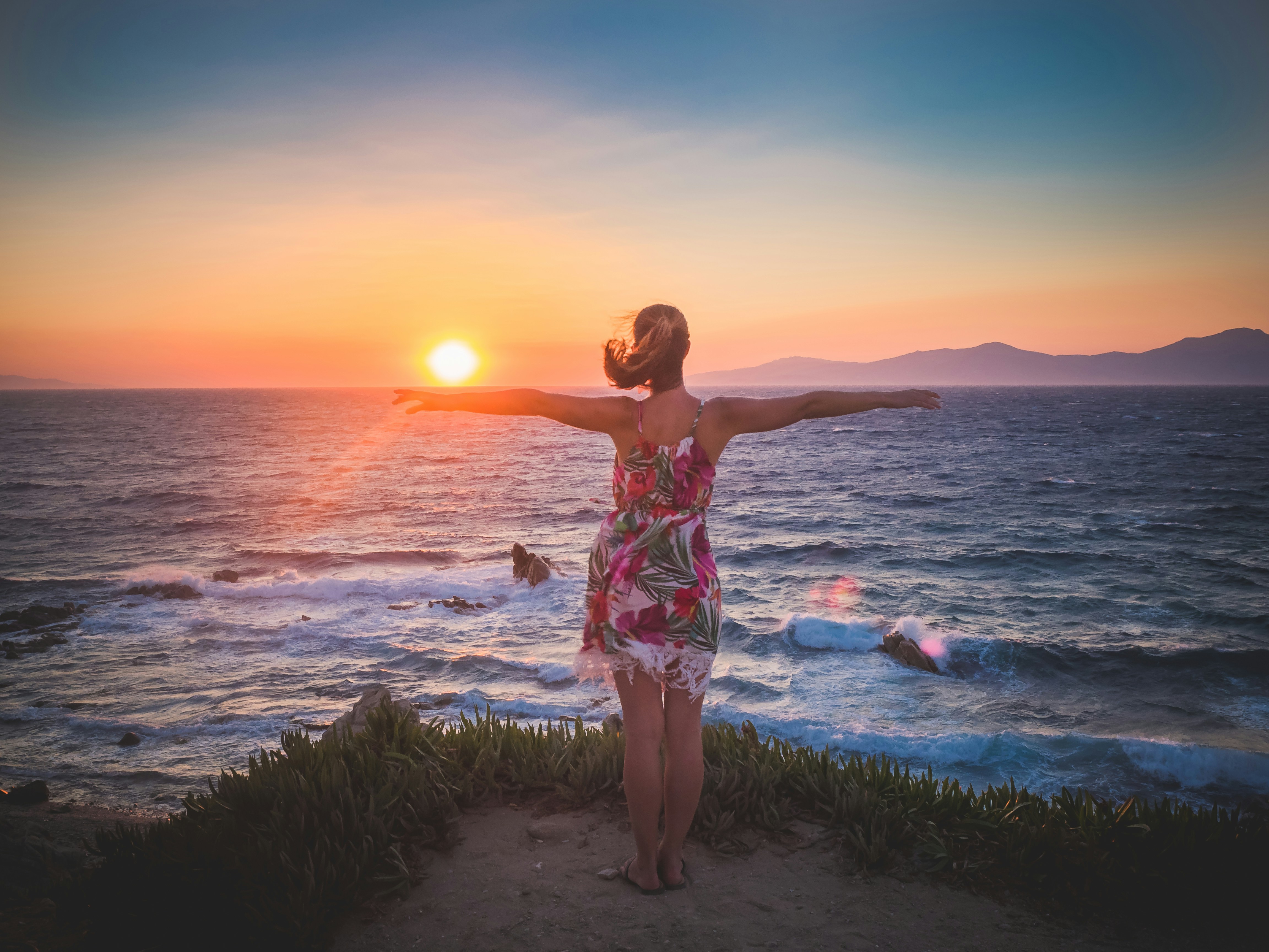Embrace of the Aegean Dusk