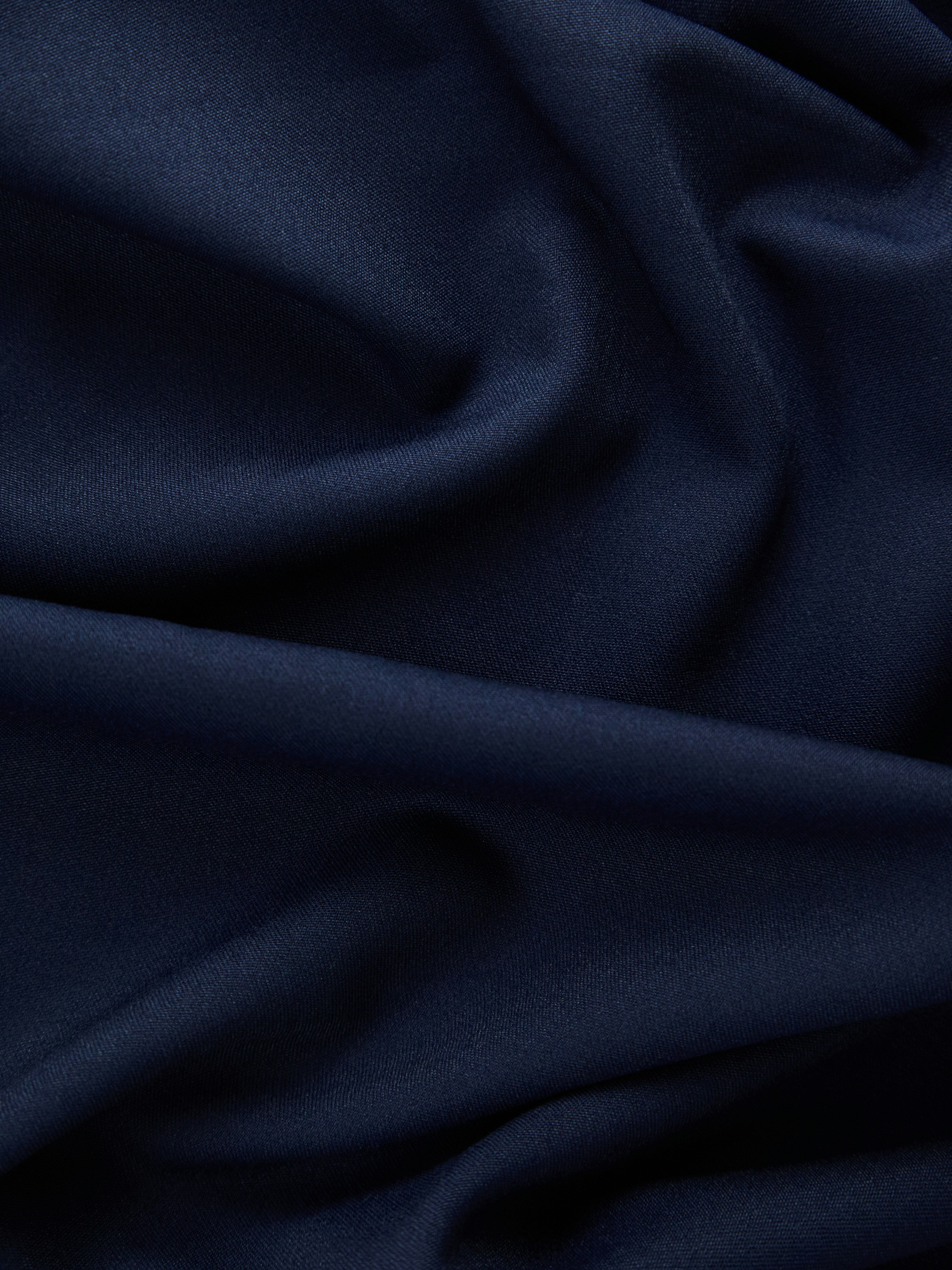 A close up of a dark blue fabric photo – Free Fabric texture Image on ...