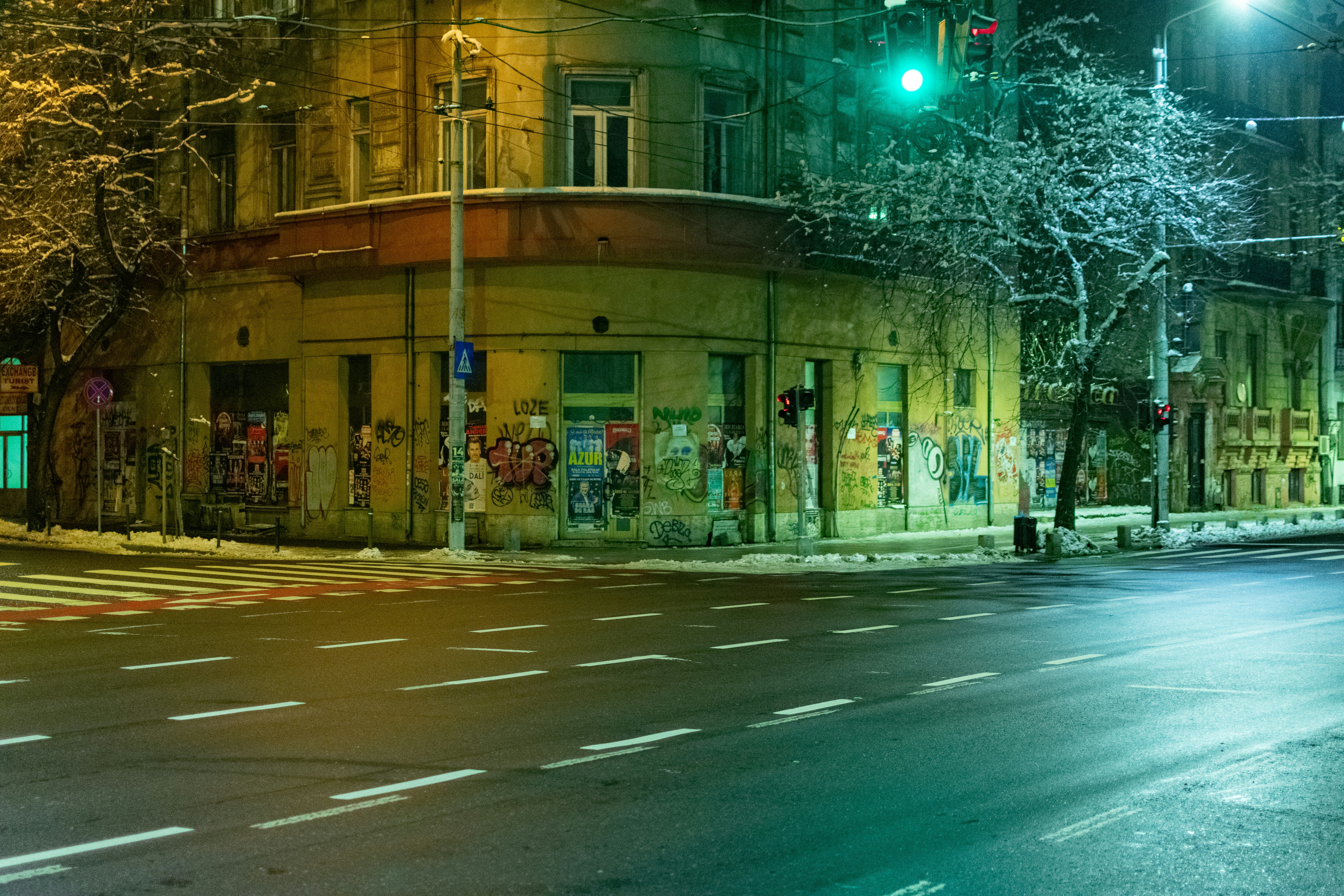 City street at nightMircea Solomiea