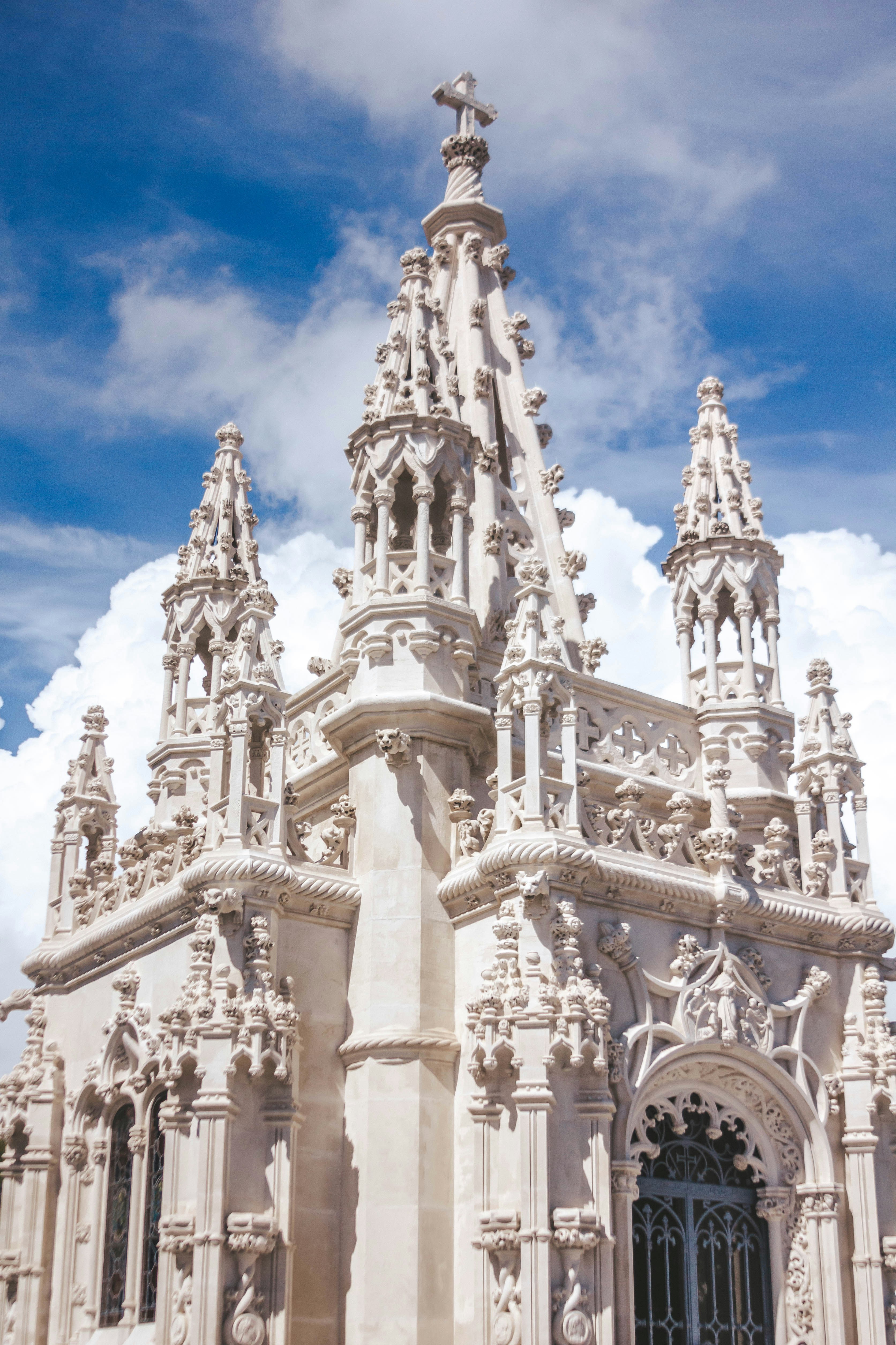 Spirework of Stone: An Ornate Cathedral Crowns the Blue Sky