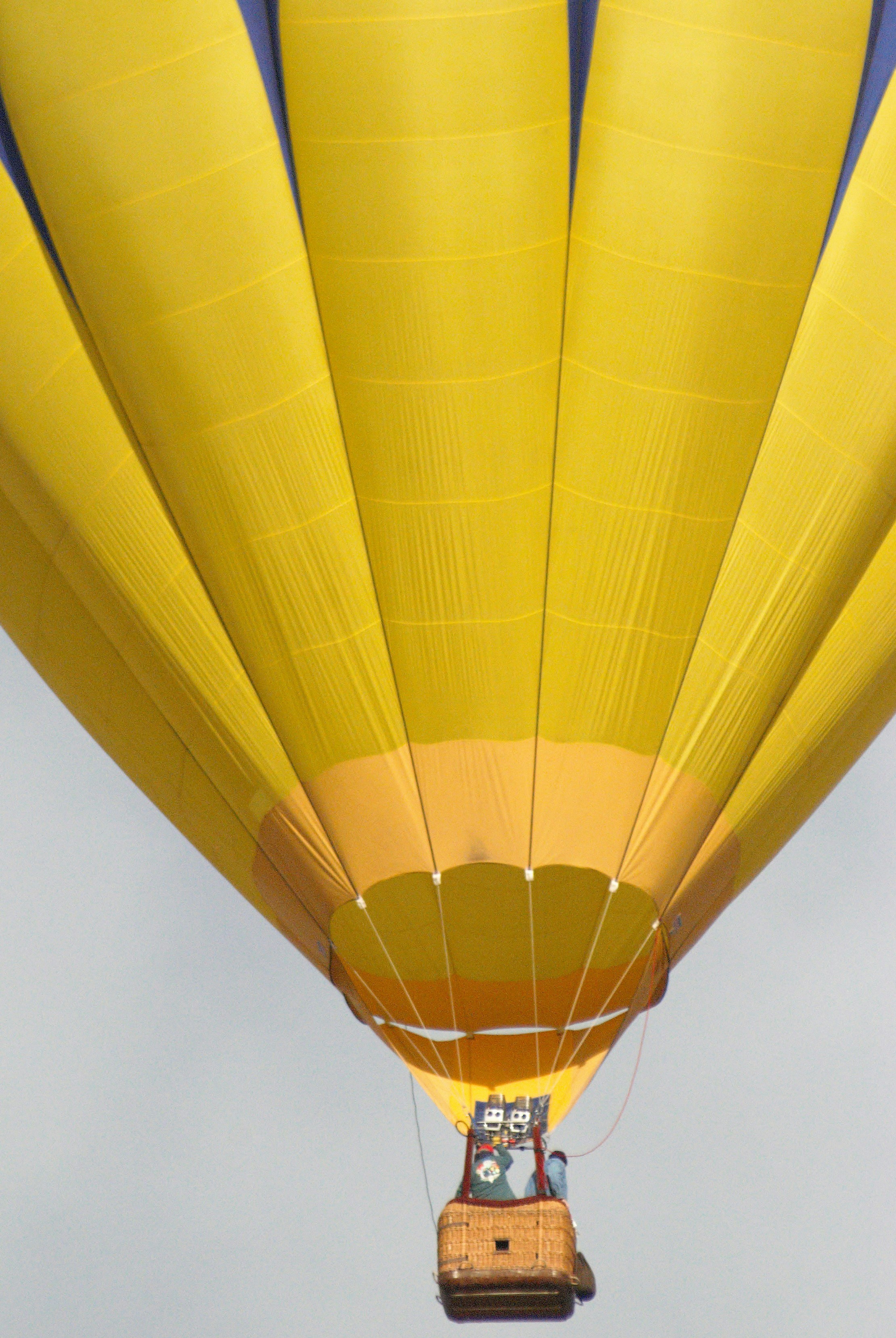 Yellow Giant in the Sky: A Balloon’s Descent from Dawn
