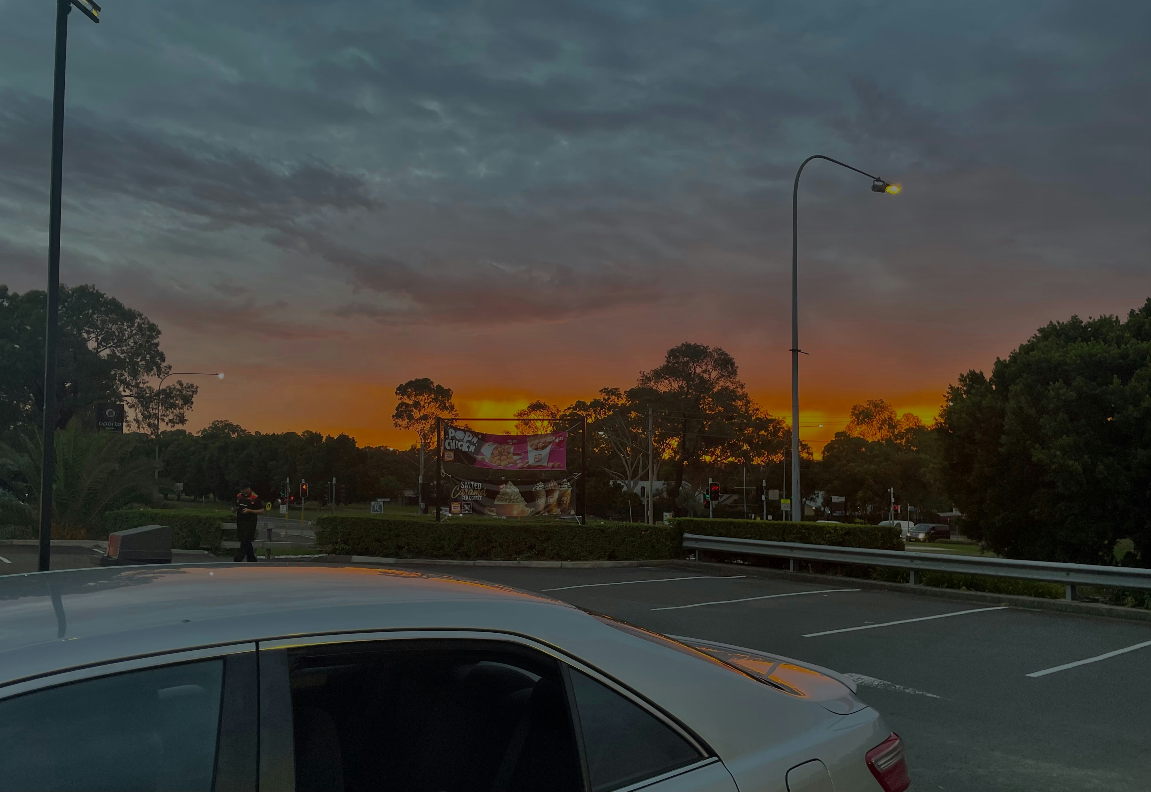 Sunset, Ingleburn, Sydney