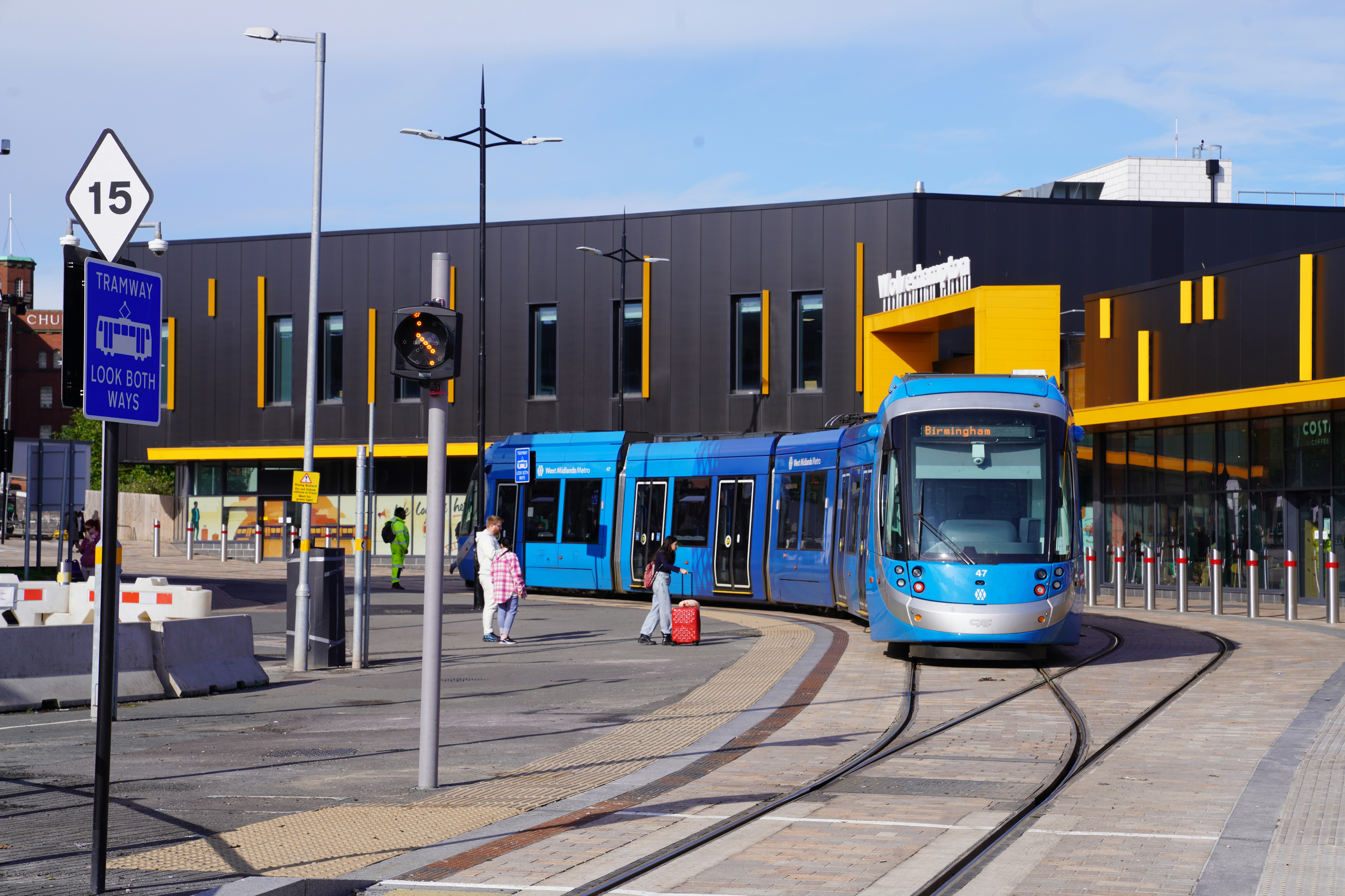 Urban Symphony: Tram at Wolverhampton Station