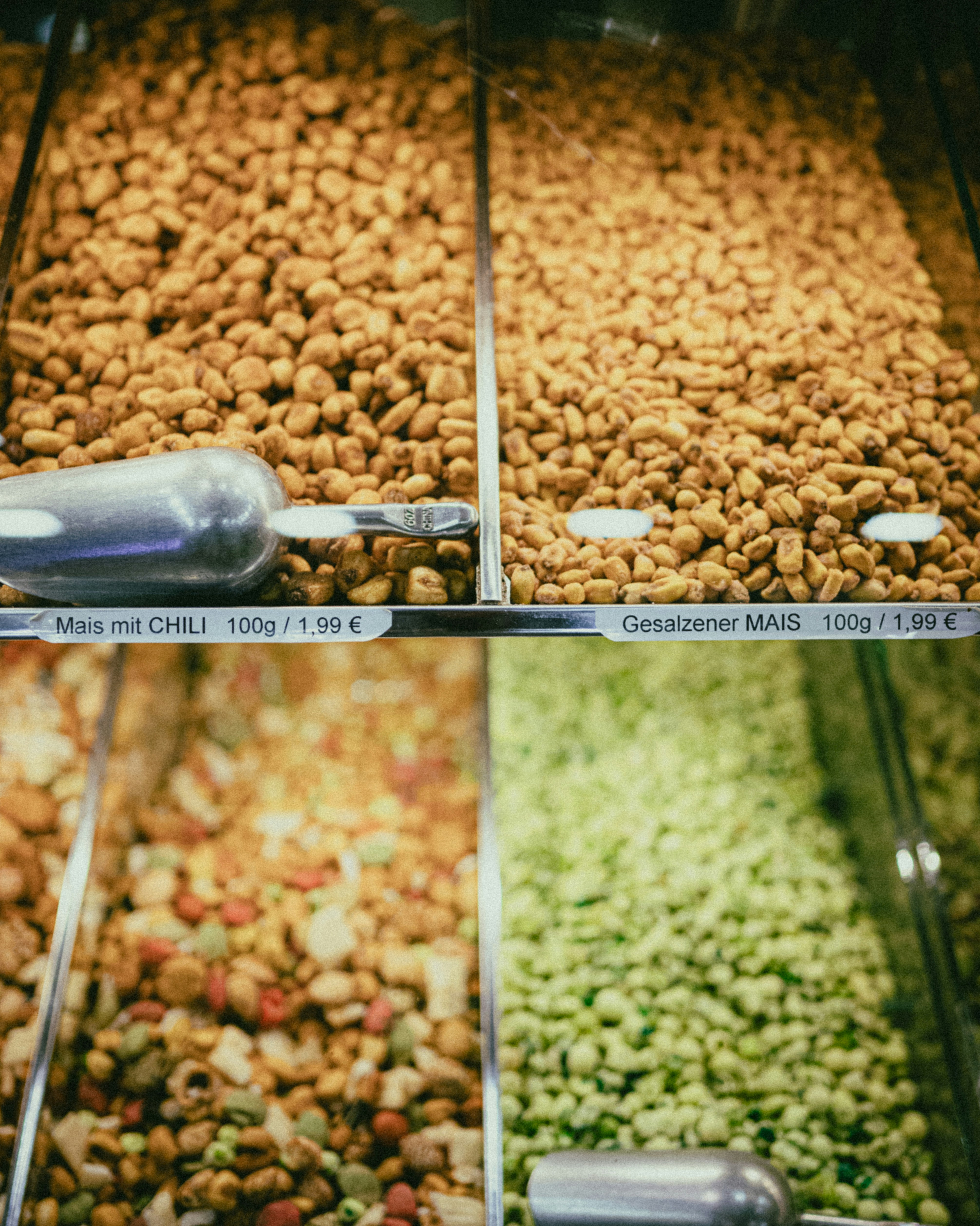Market Palette: A Triptych of Snack Bins