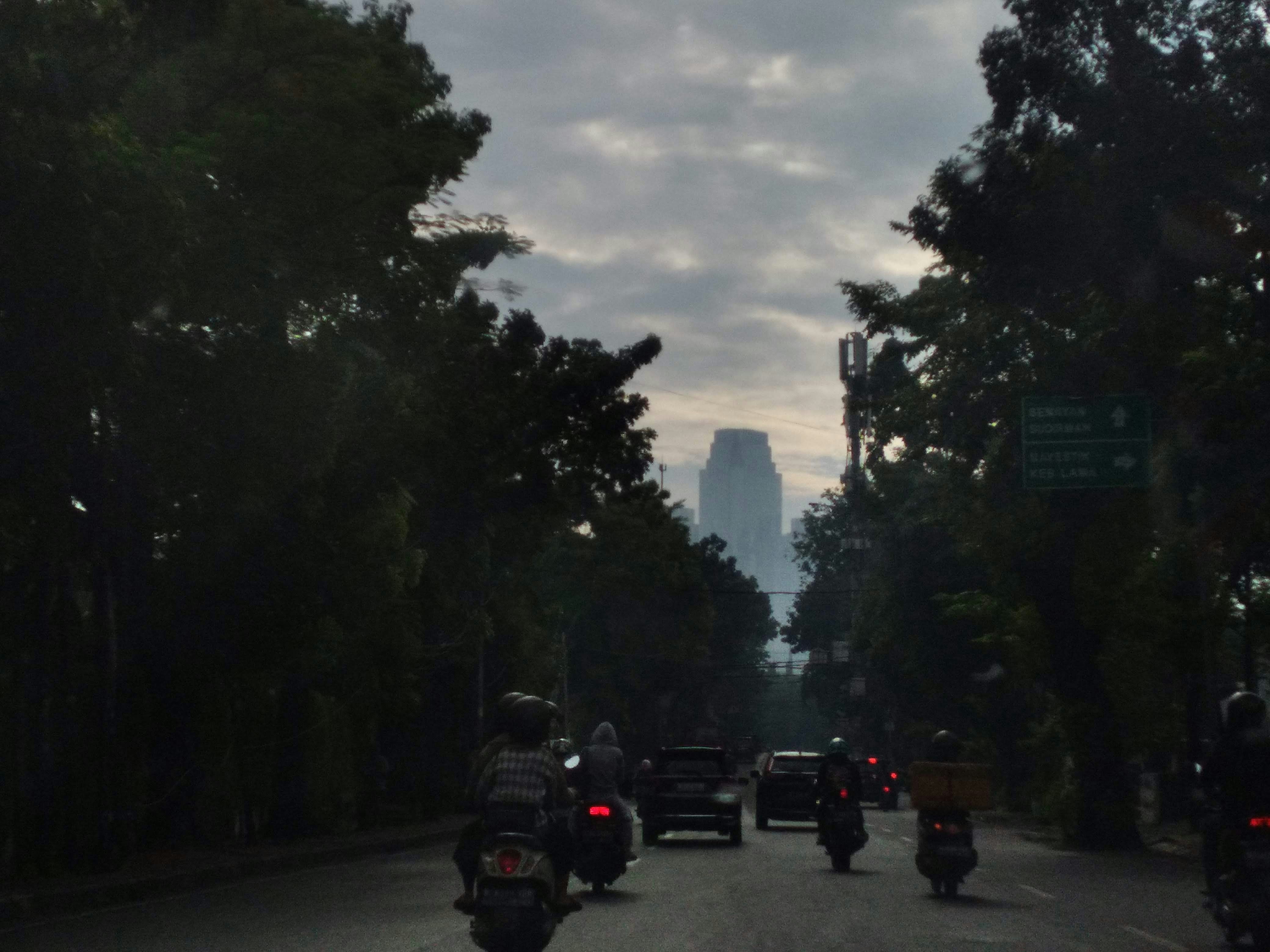 Street View Of Jalan Jendral Sudirman
