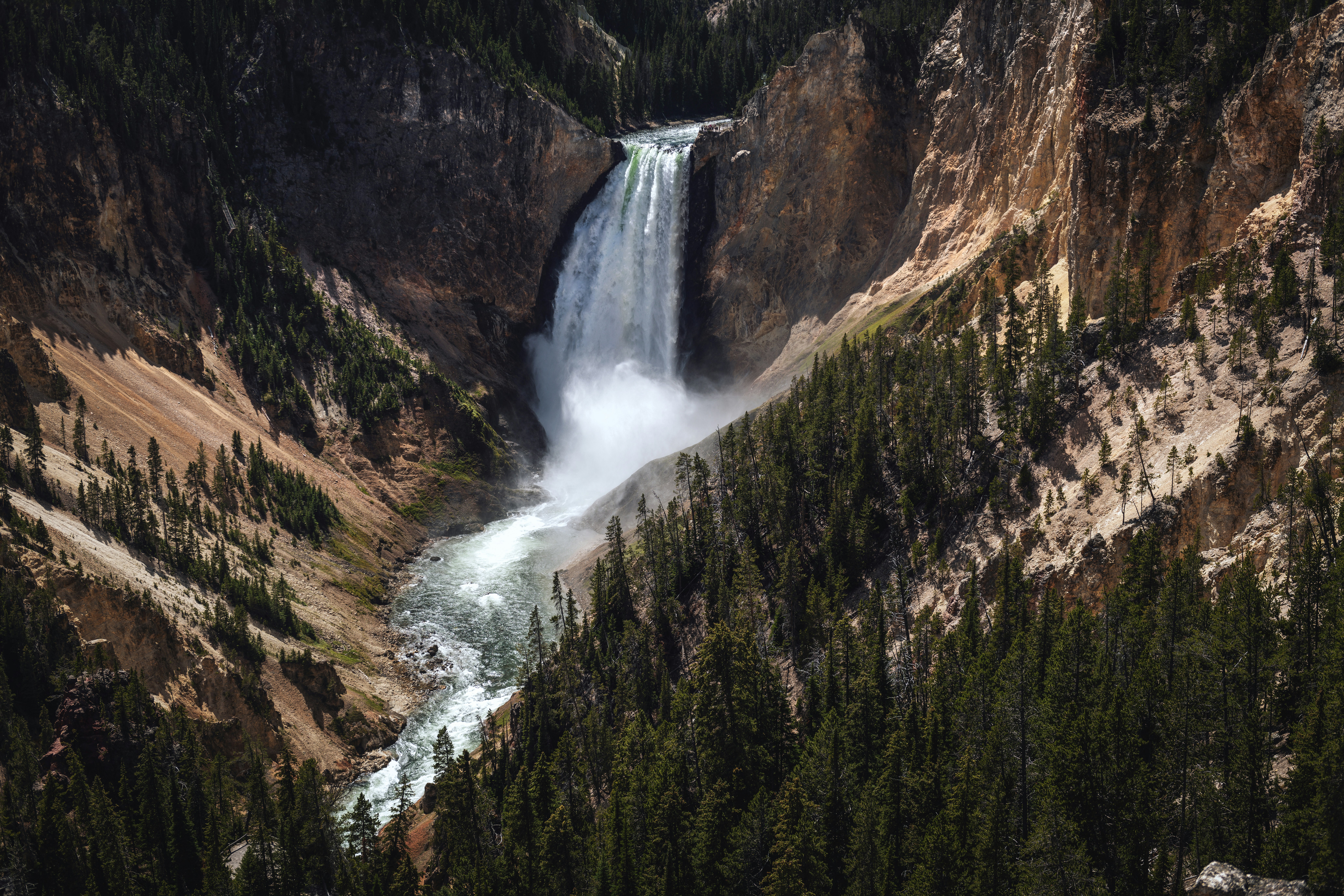 Une grande cascade au milieu d’une forêt photo – Photo Parc national de Bryce Canyon Gratuite ...