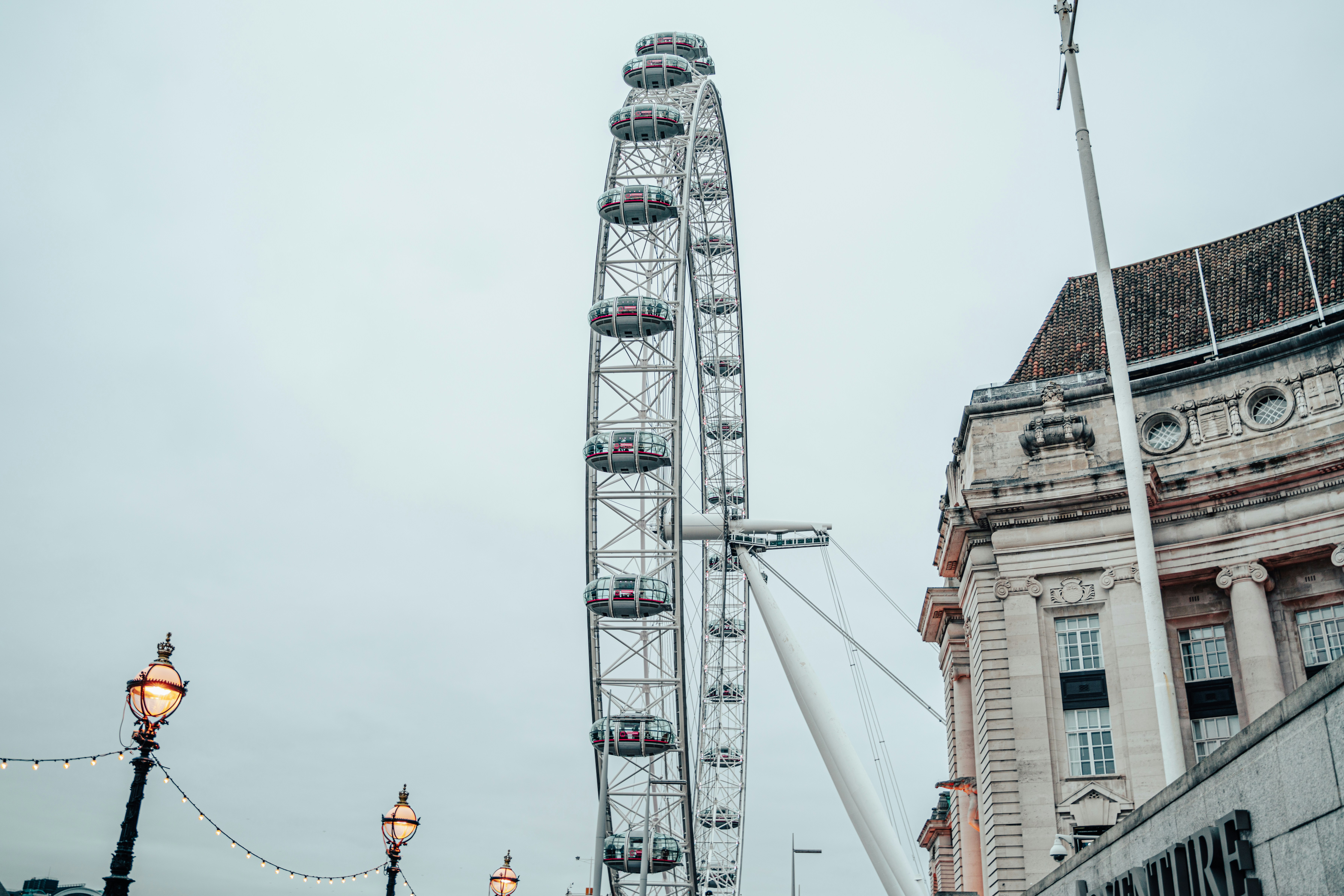 London’s Giant Wheel at Dusk: The Eye of the City
