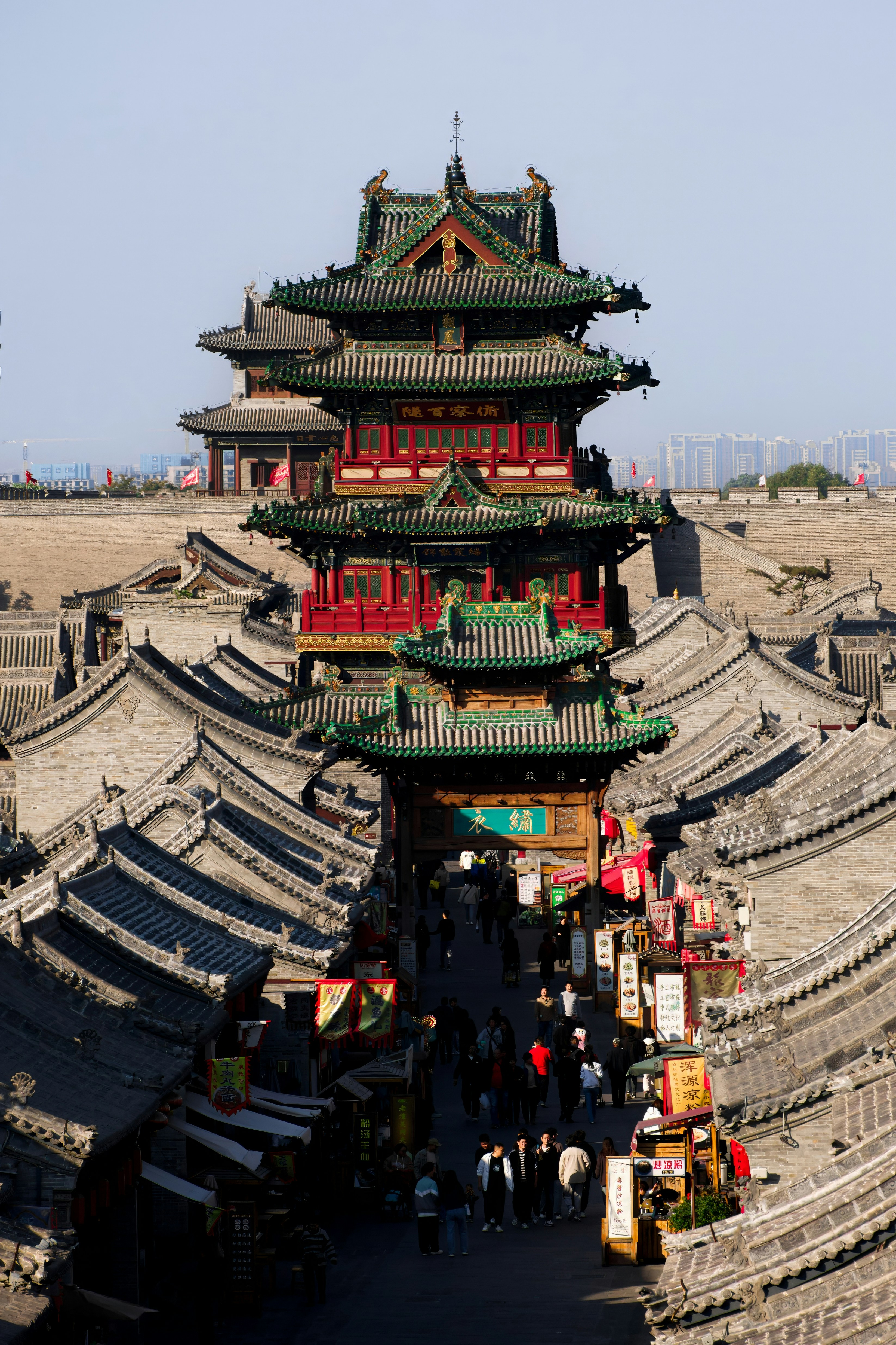 A large building with a lot of people around it photo – Free Taiyuan ...