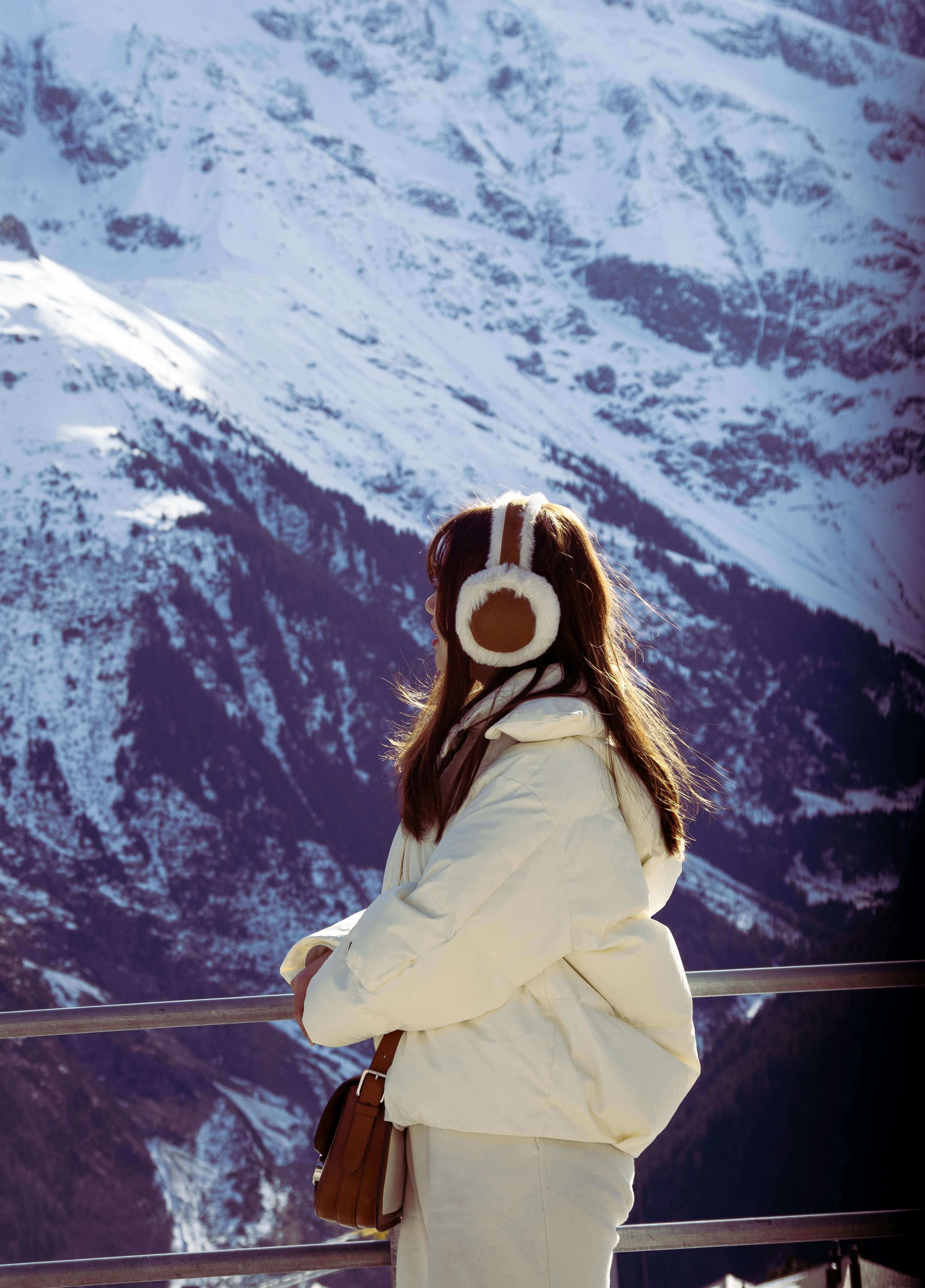 Whispers of Winter: A Moment in the Mountains