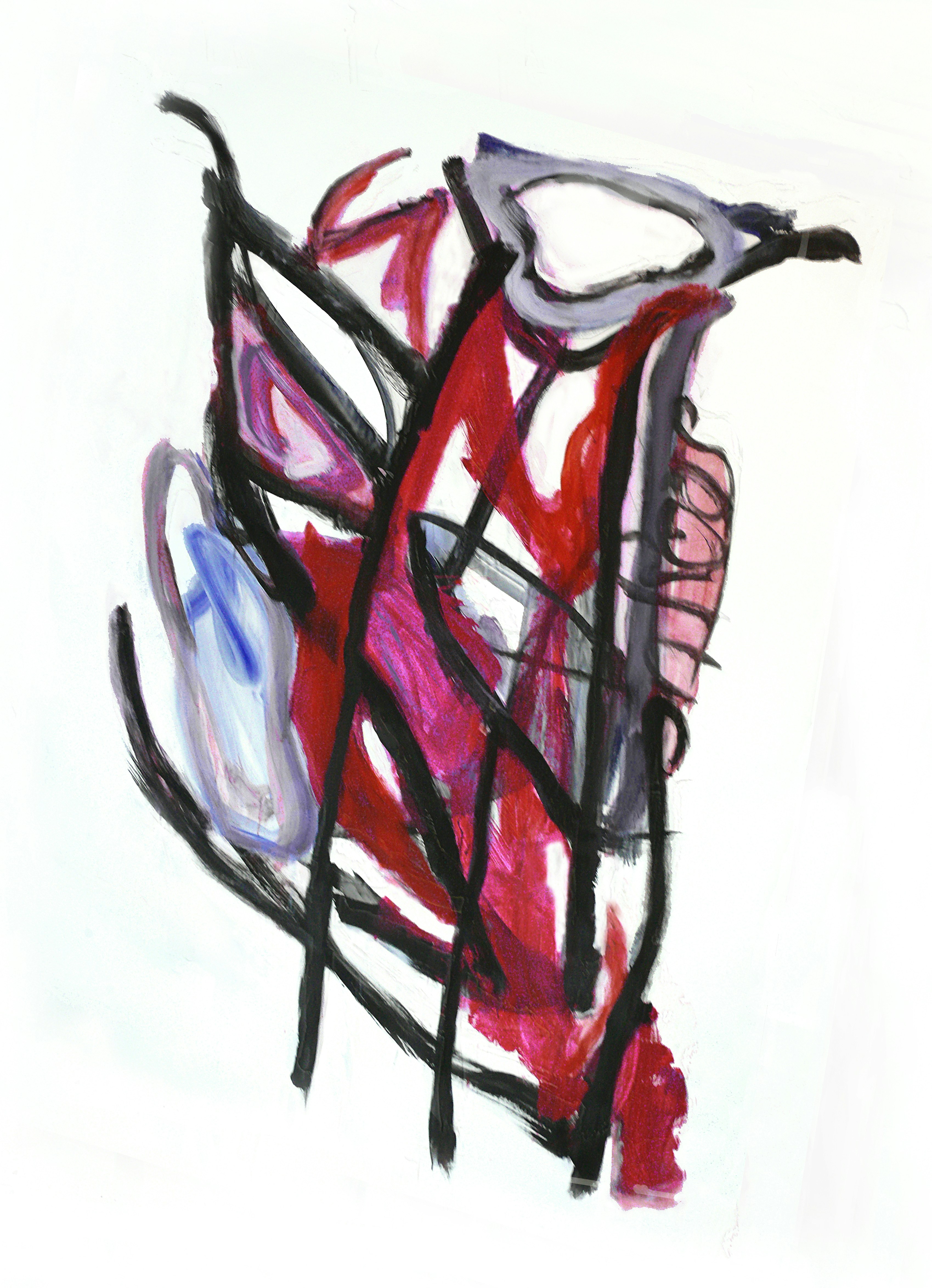 Un dessin d’un objet rouge et noir photo – Image gratuite de La ...