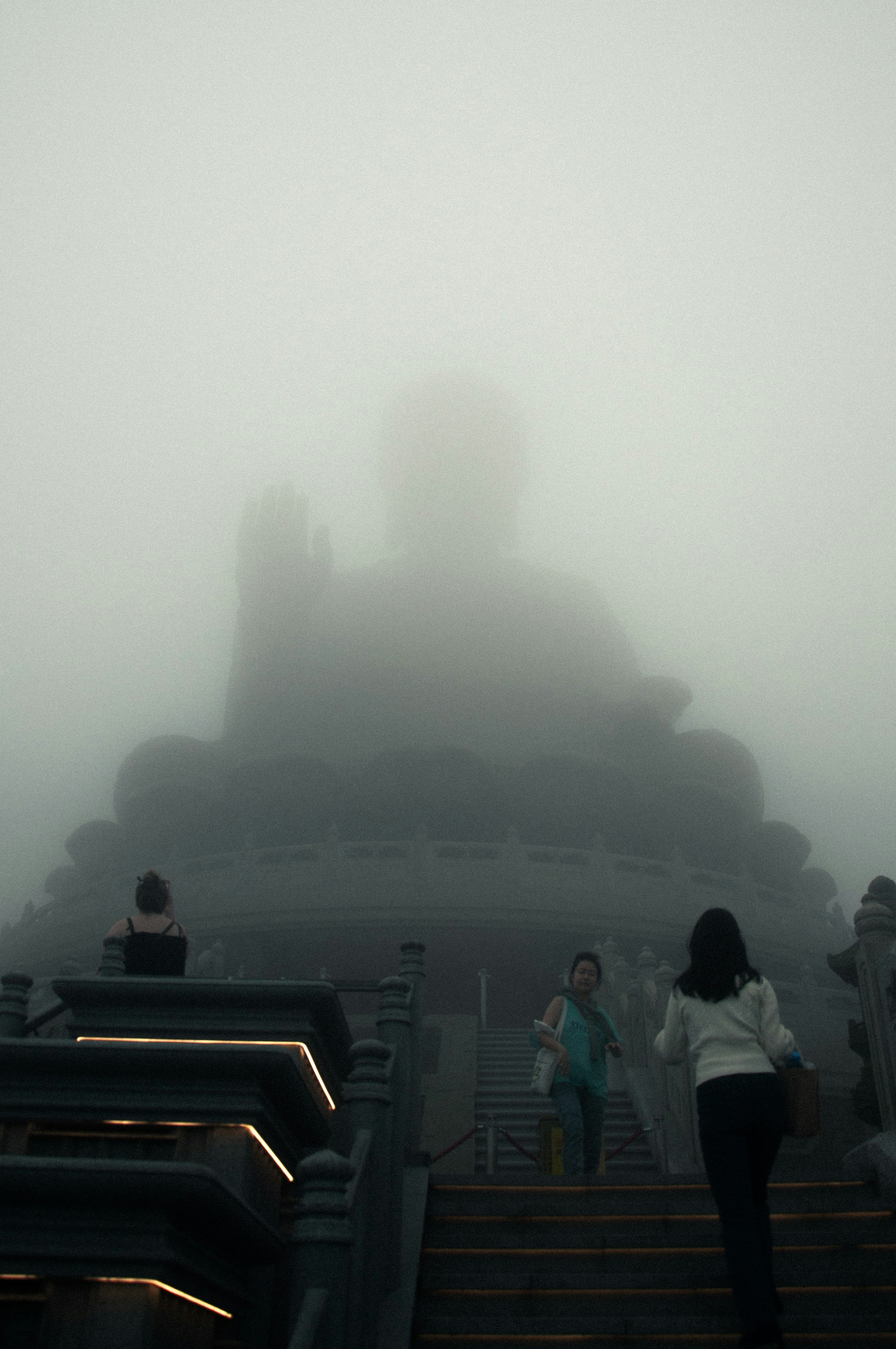 Veiled Majesty: The Buddha in the Mist