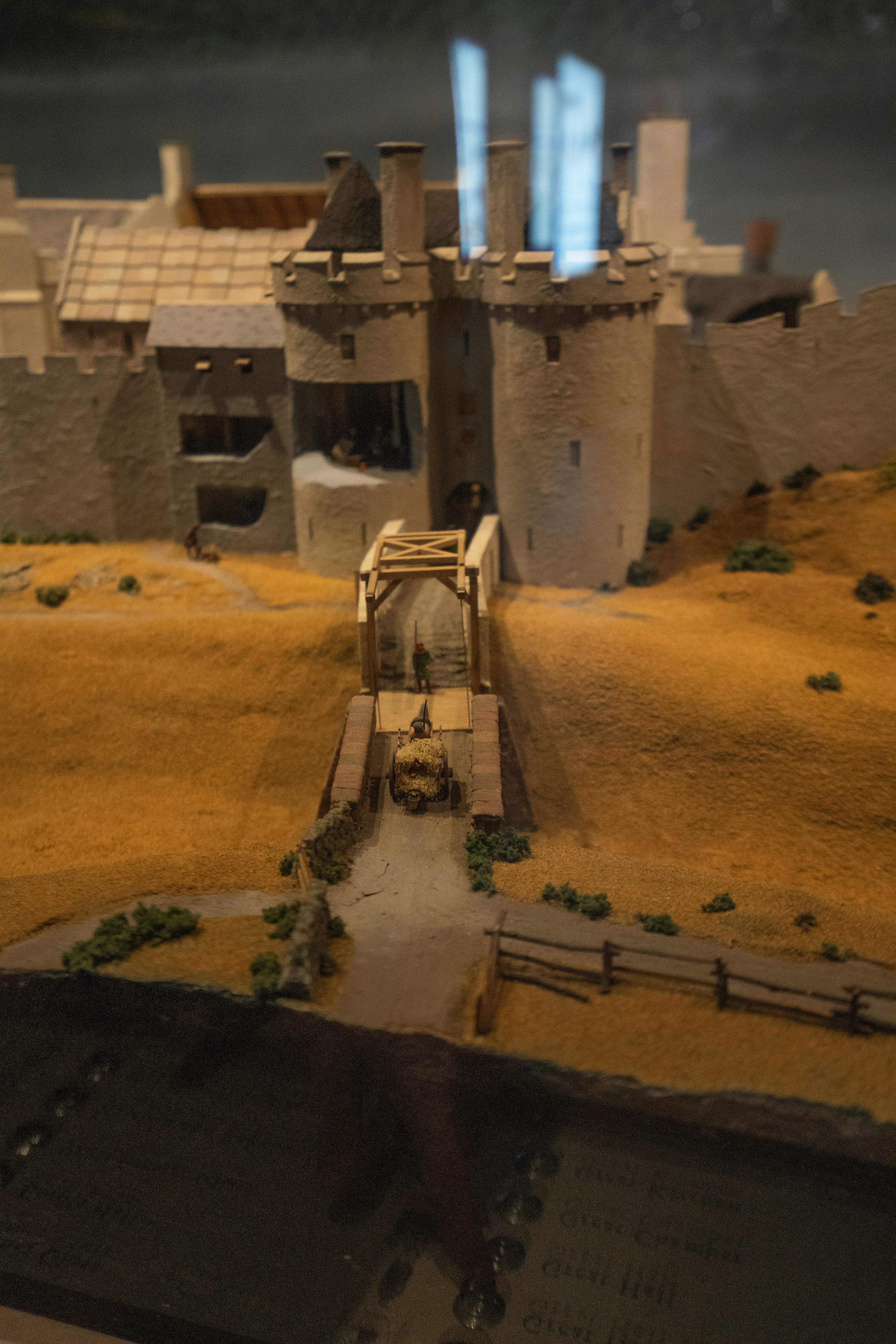 Miniature Fortress Gate Emerges from the Desert
