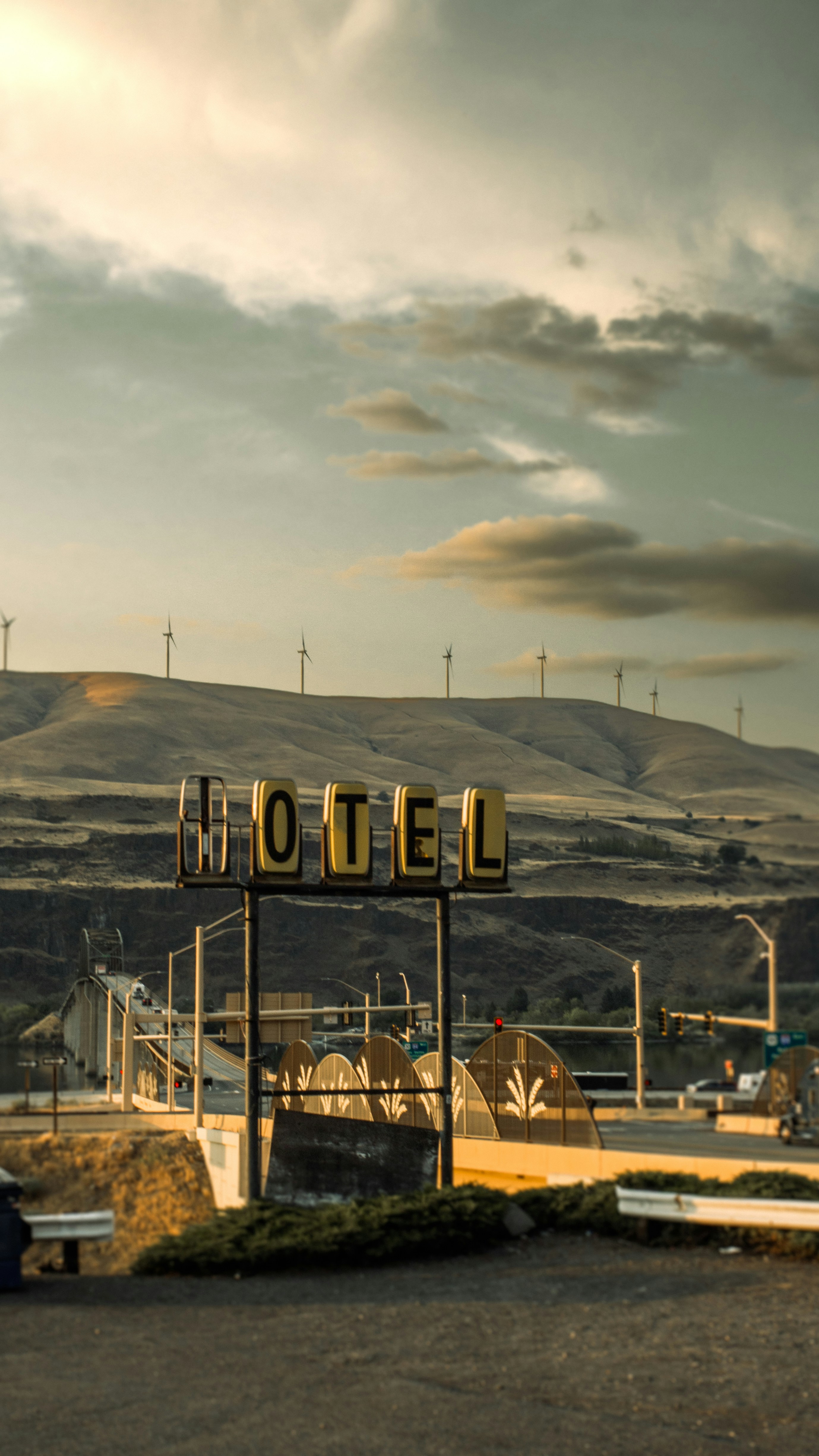 Whispers of the Past: A Vintage Hotel Sign