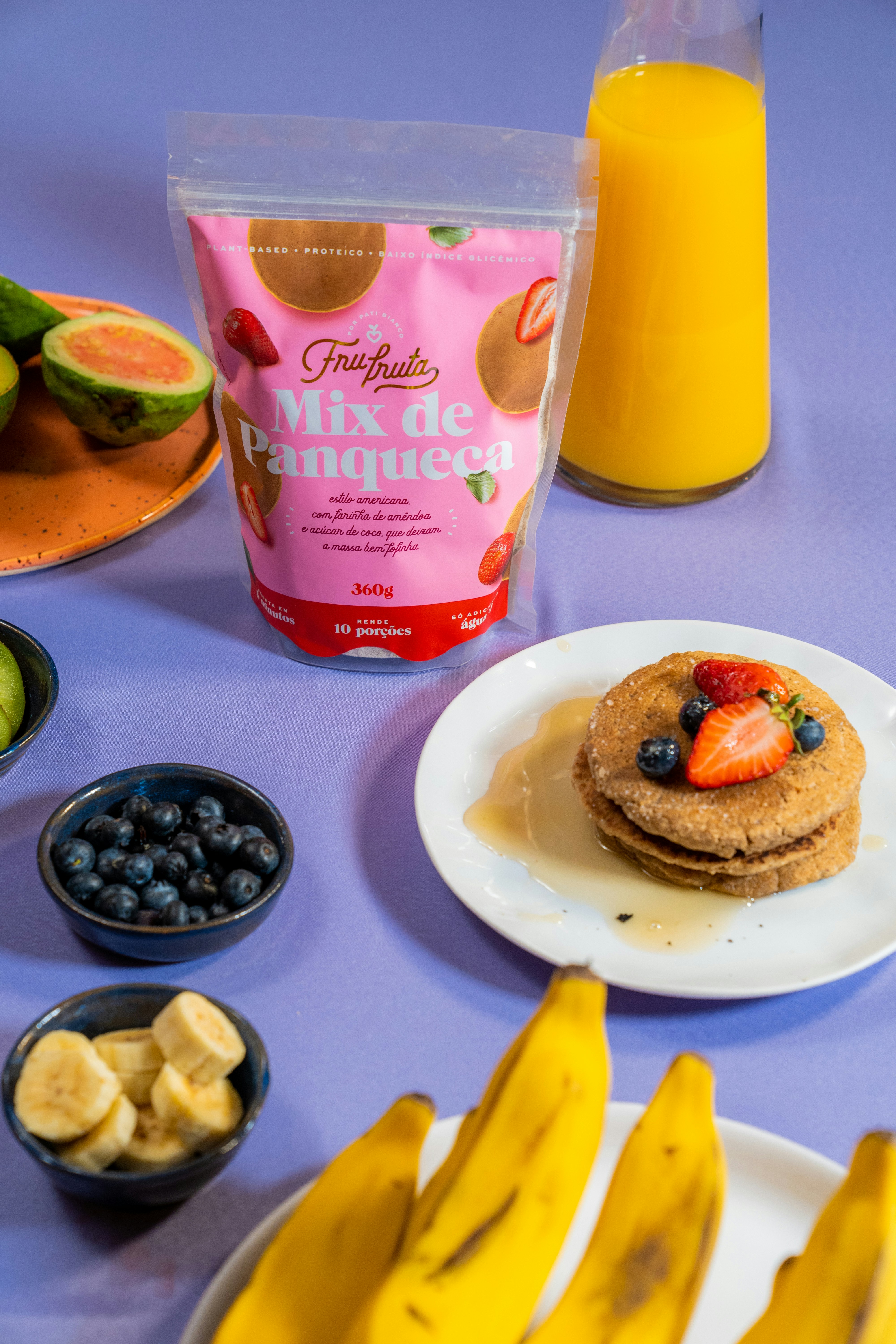 café da manha com frufruta