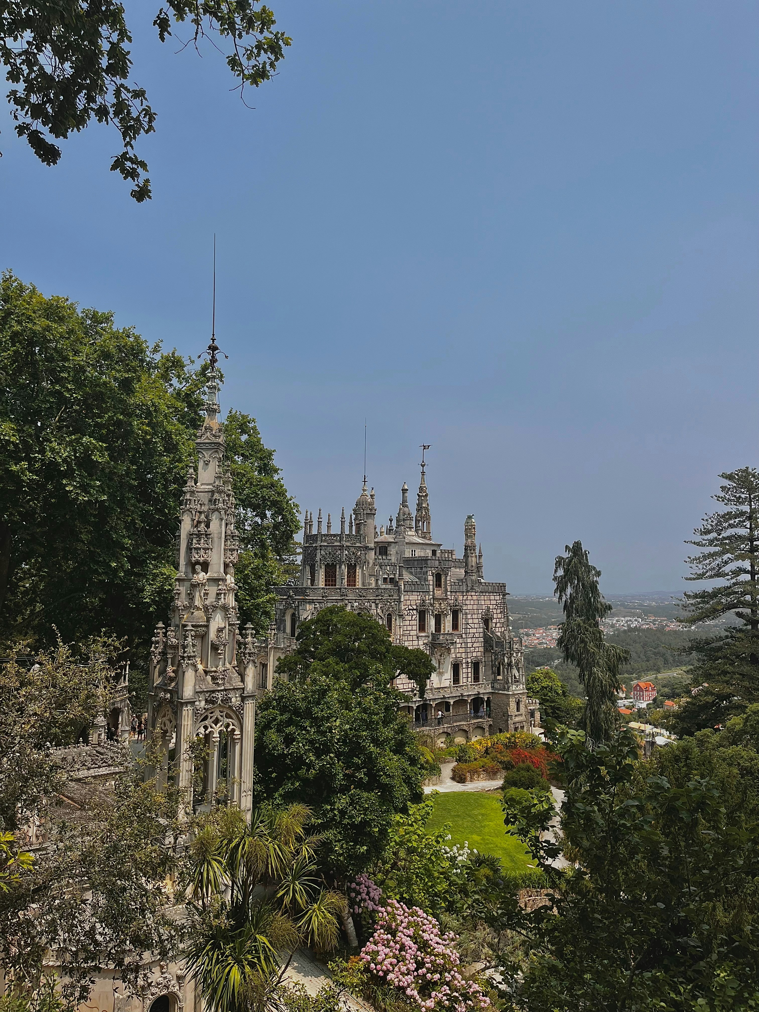 Spired Realm of Sintra: A Castle in Emerald Valleys