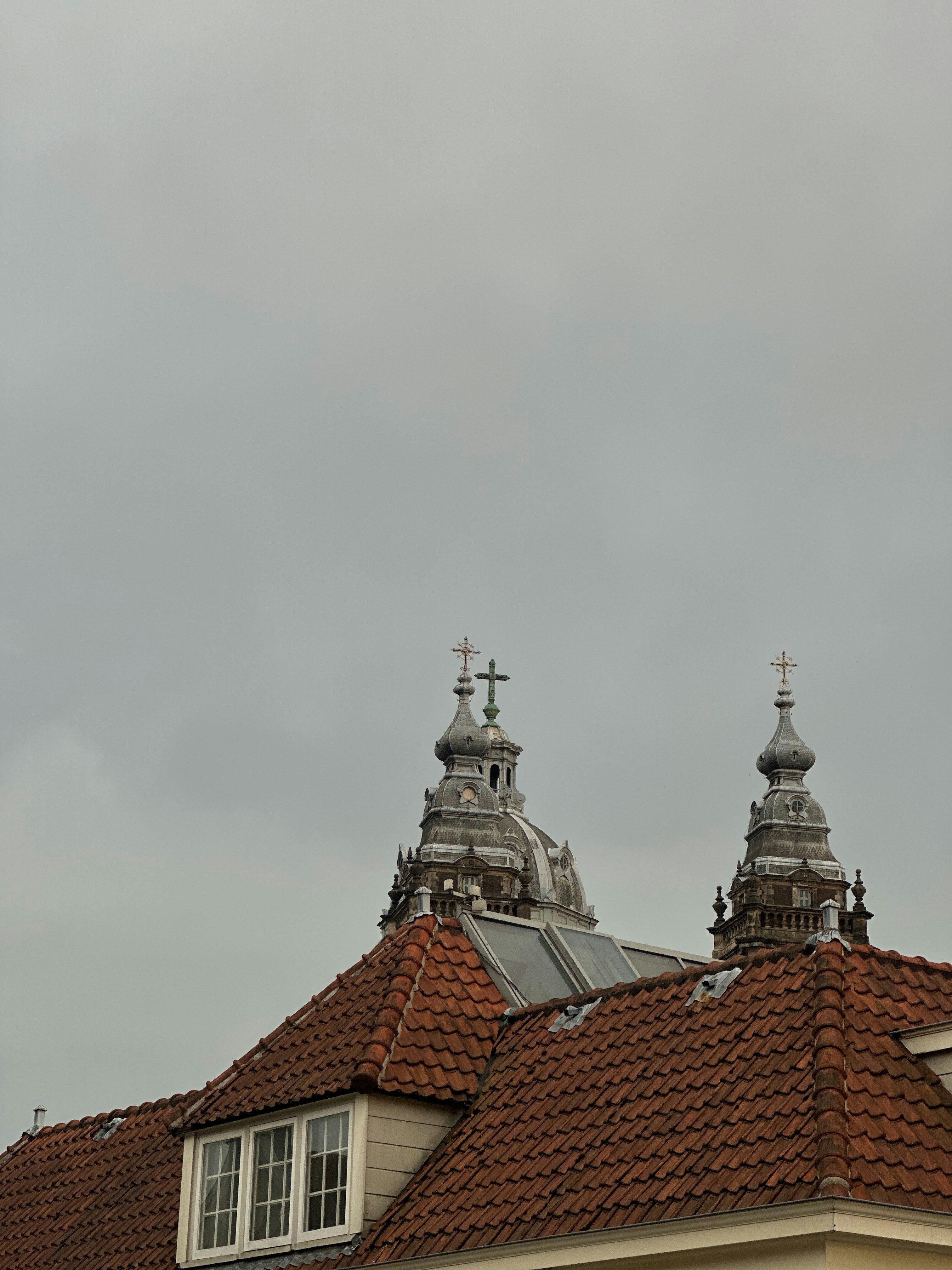 Architectural Elegance Amidst Overcast Skies