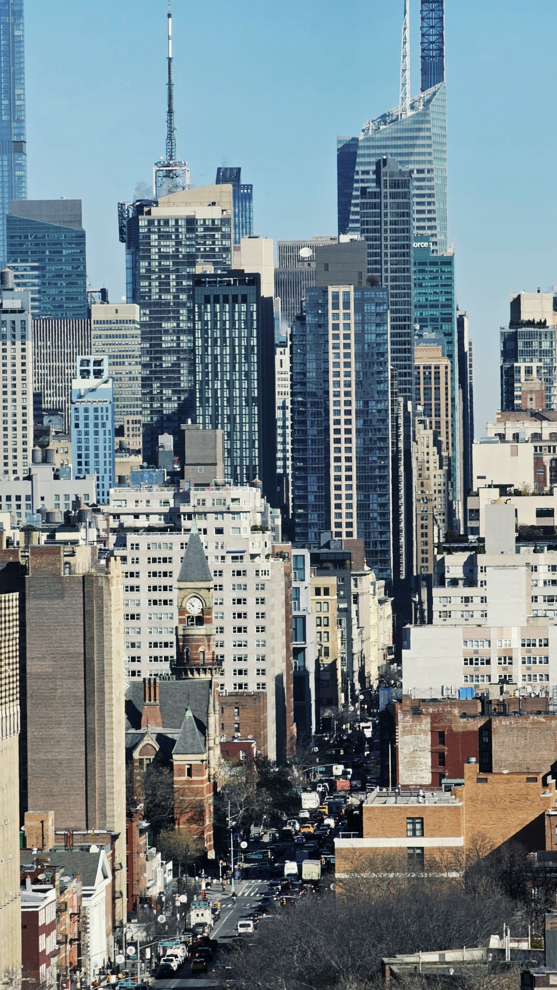 A view of a city with tall buildings photo – Free Manhattan Image on ...