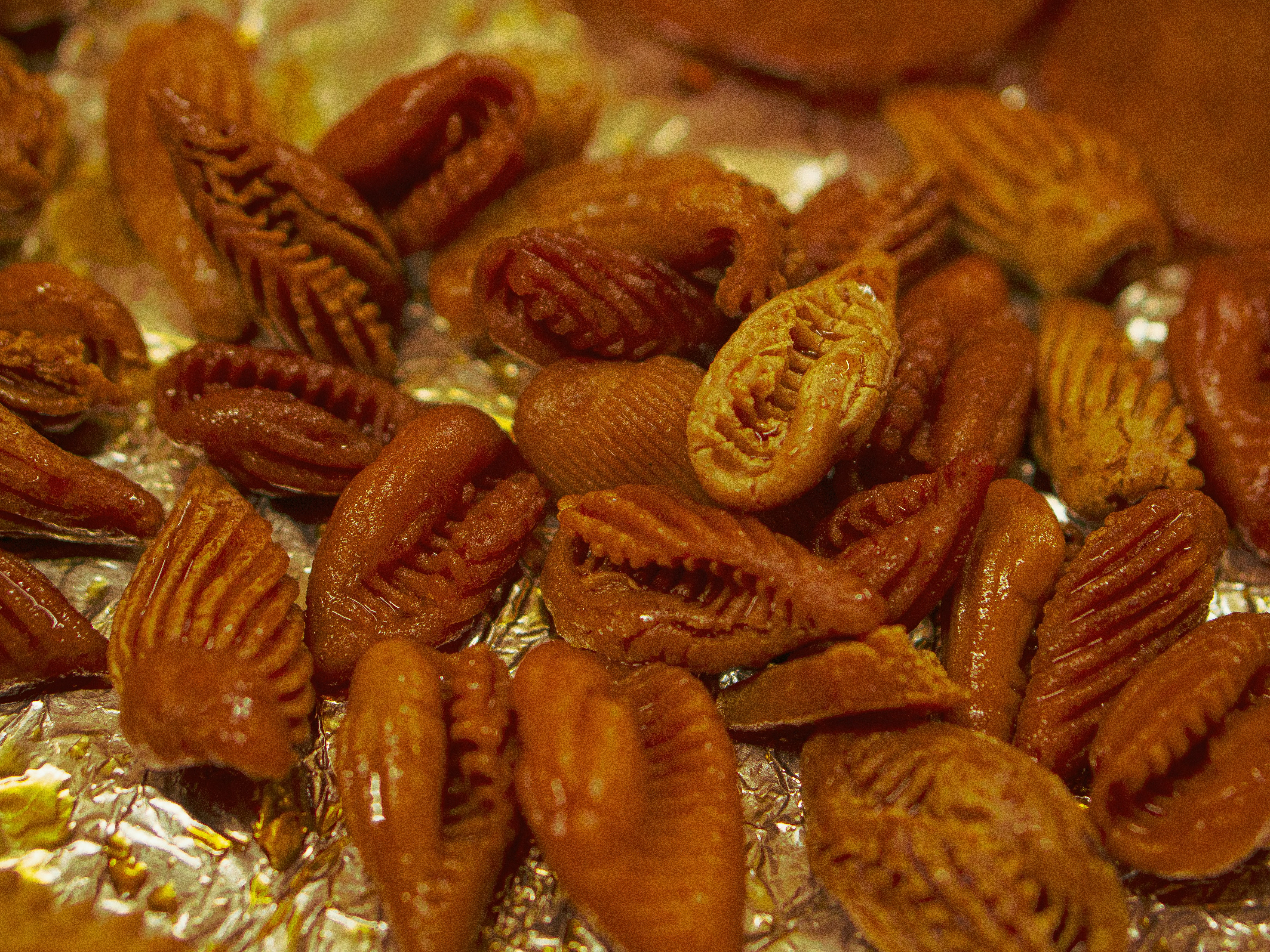 Golden Pinecone Pasta Confections: A Surfacing Pantry of Shaped Pasta Delights