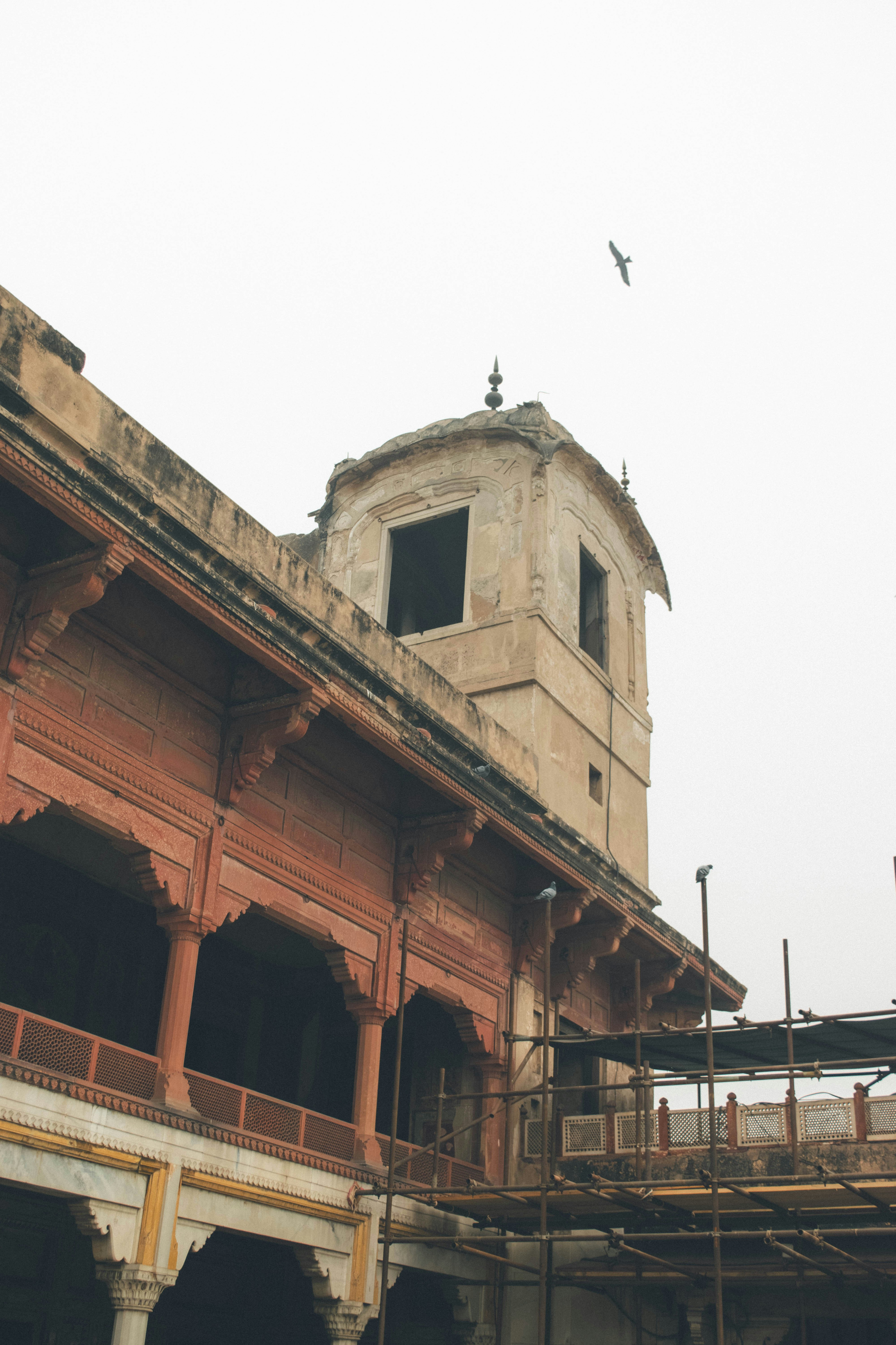 Ancient Veranda and Tower: Echoes of a Forgotten Fort