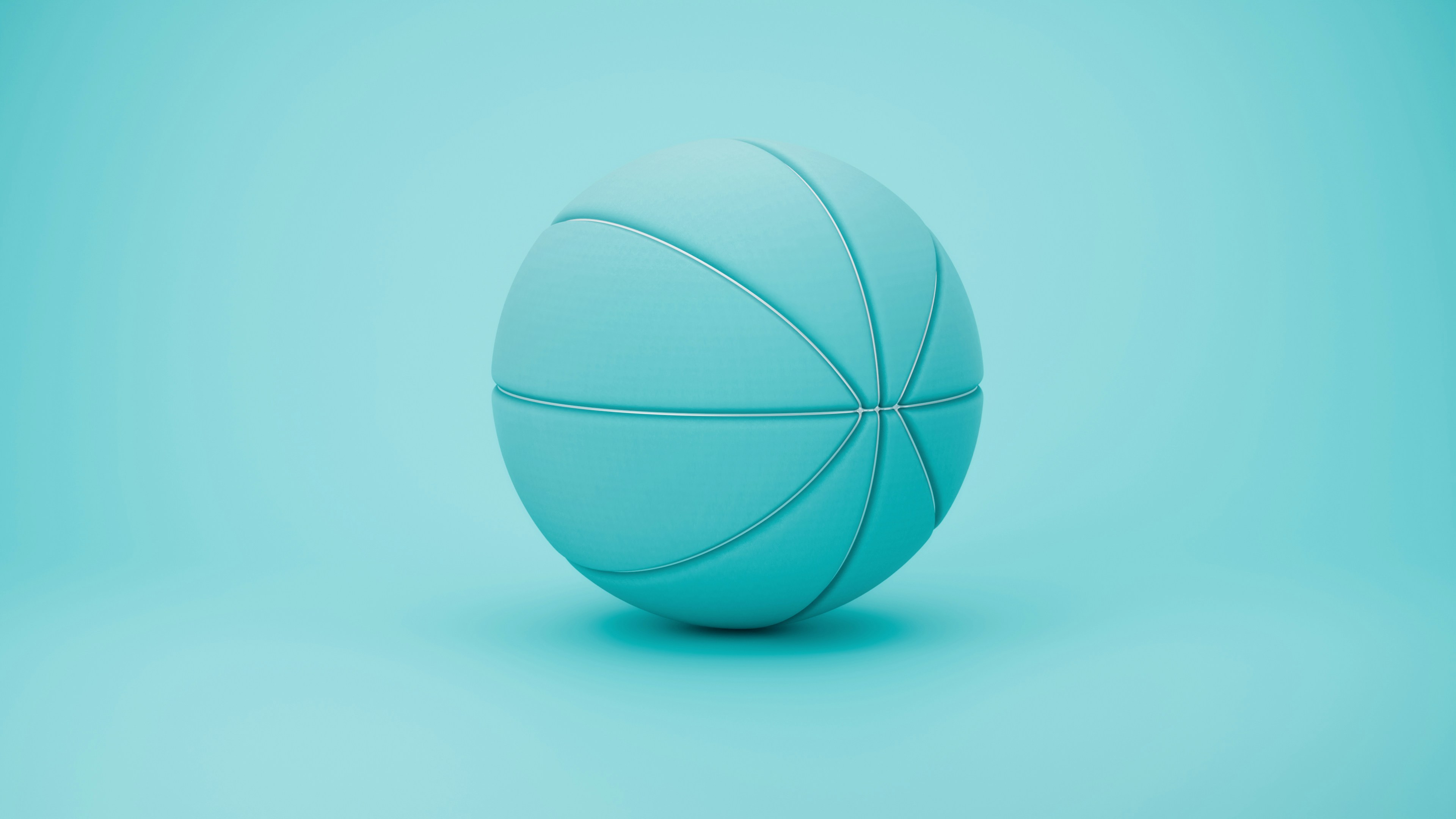 A blue ball sitting on top of a blue surface photo – Free Render Image ...