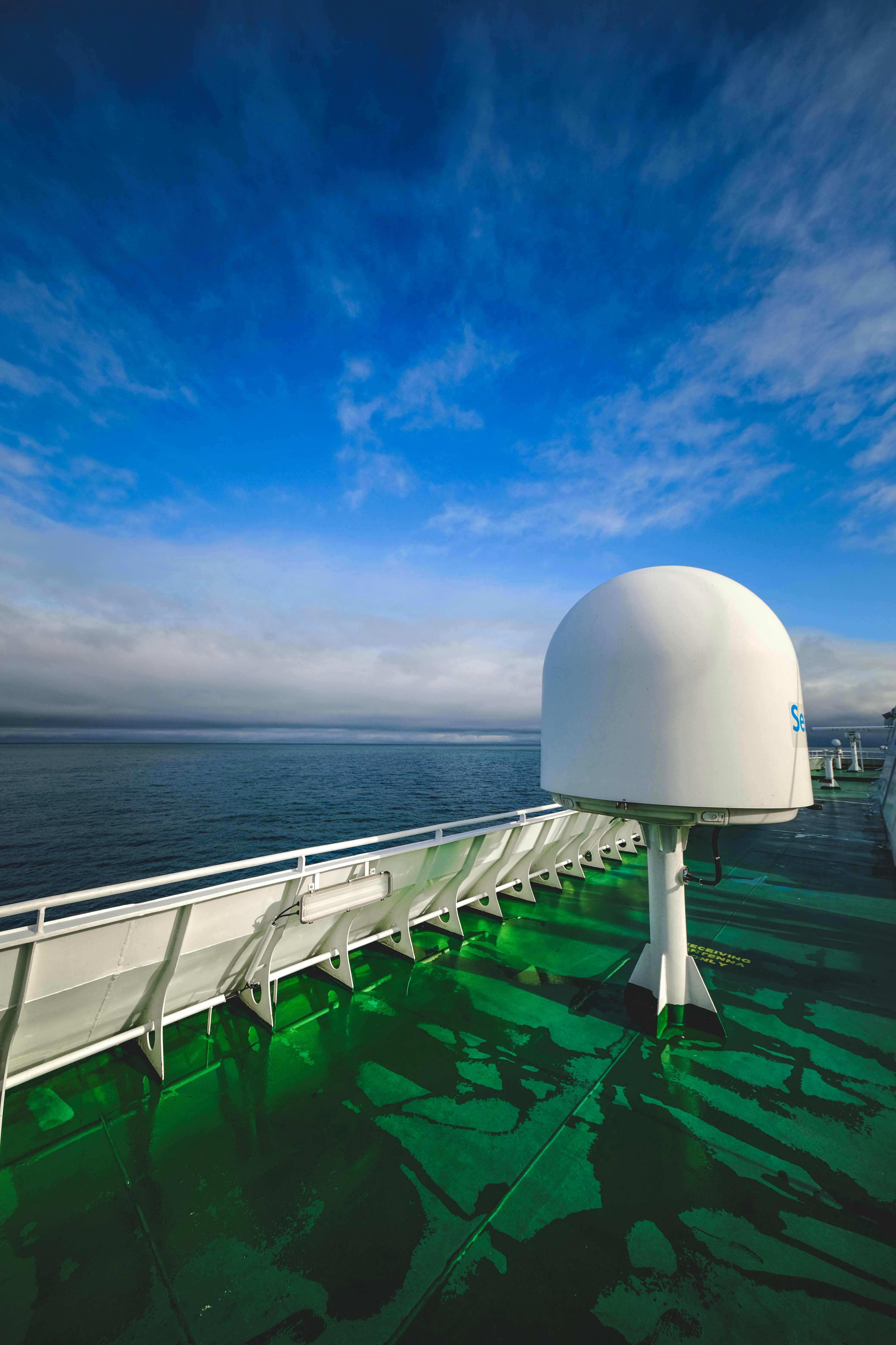 Emerald Deck and the Seaborne Dome: A Quiet Atlantic Moment
