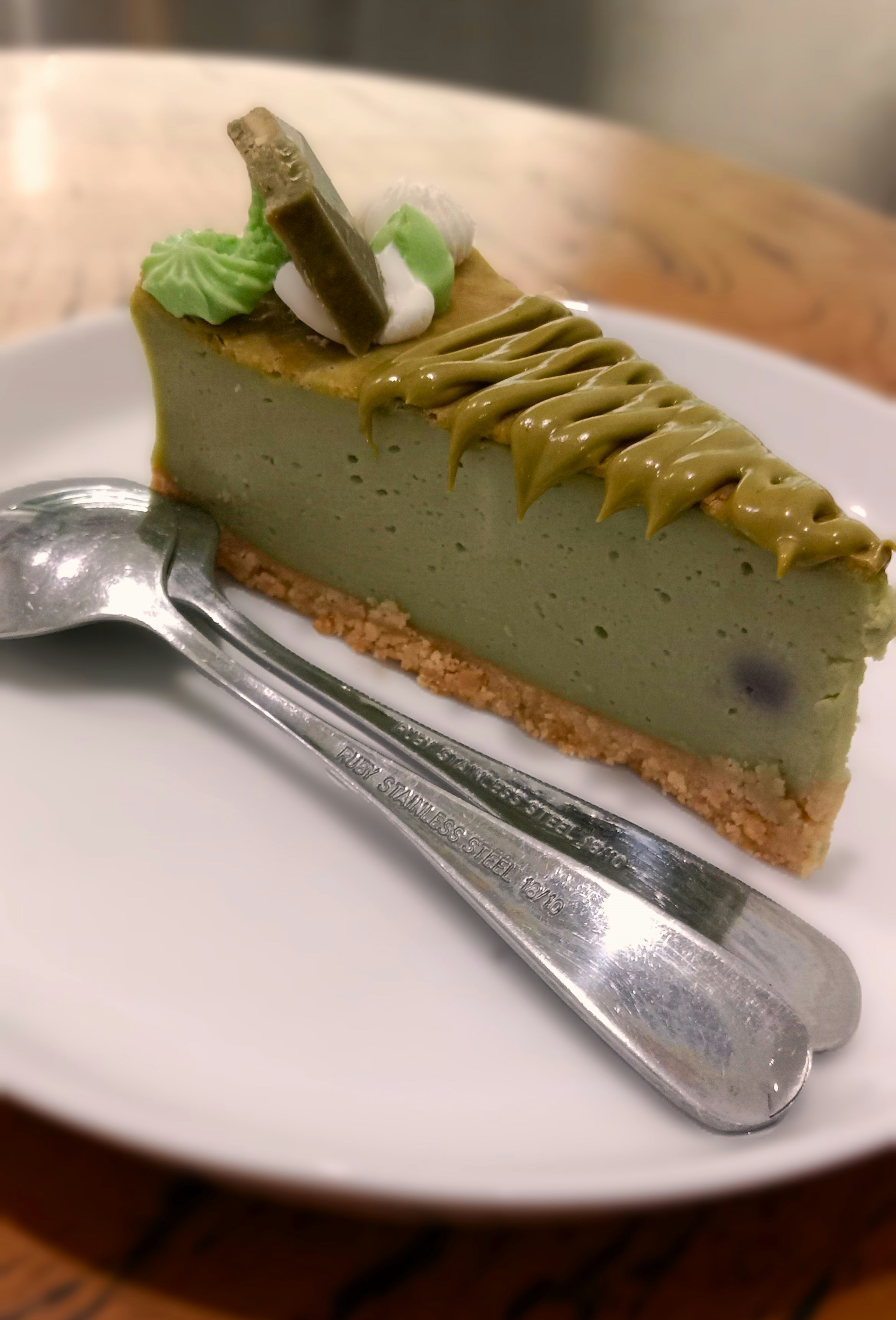 Hi. This image is a slice of green tea cheesecake. Consider to support my work with $1 donation at PayPal (link in bio!) thank you! Citing the image URL when you use it is highly appreciated! Also let me know if you like my image, thank you. Happy scrolling! Inna