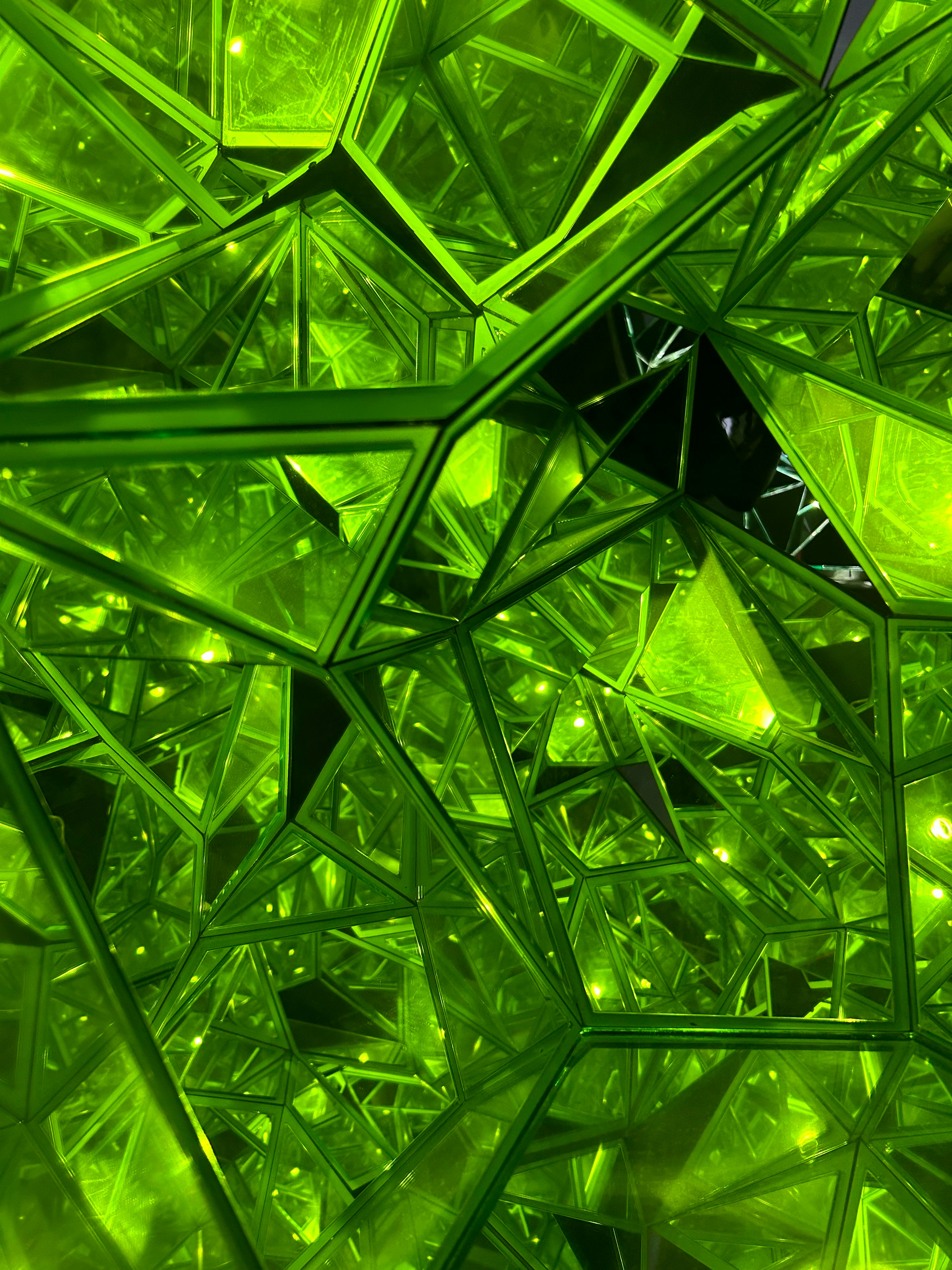 A close up of a green glass object photo – Free Green Image on Unsplash