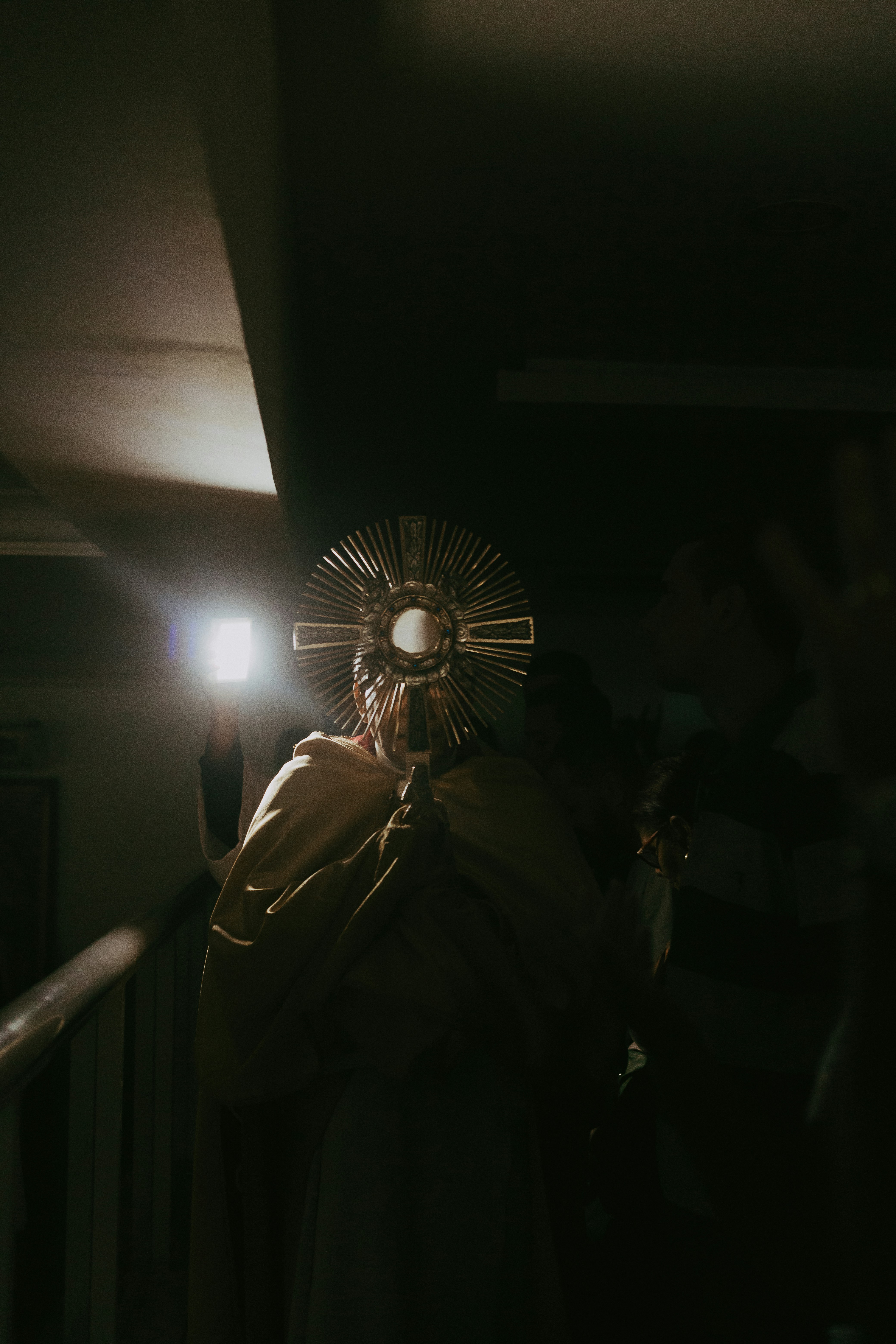 A person with a cross on their head photo – Free Eucaristia Image on ...