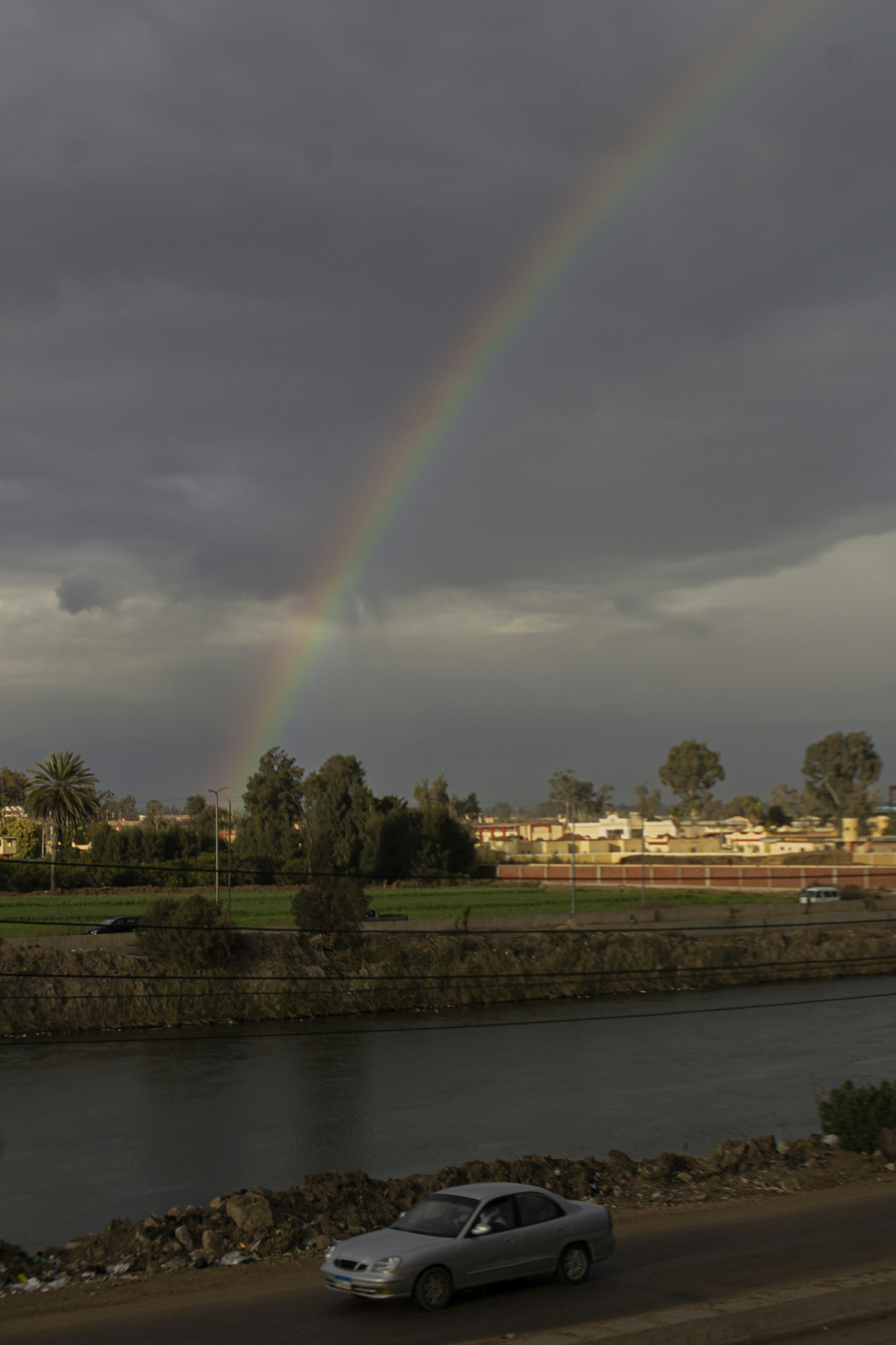 Rainbow Arch Over Riverside Drive