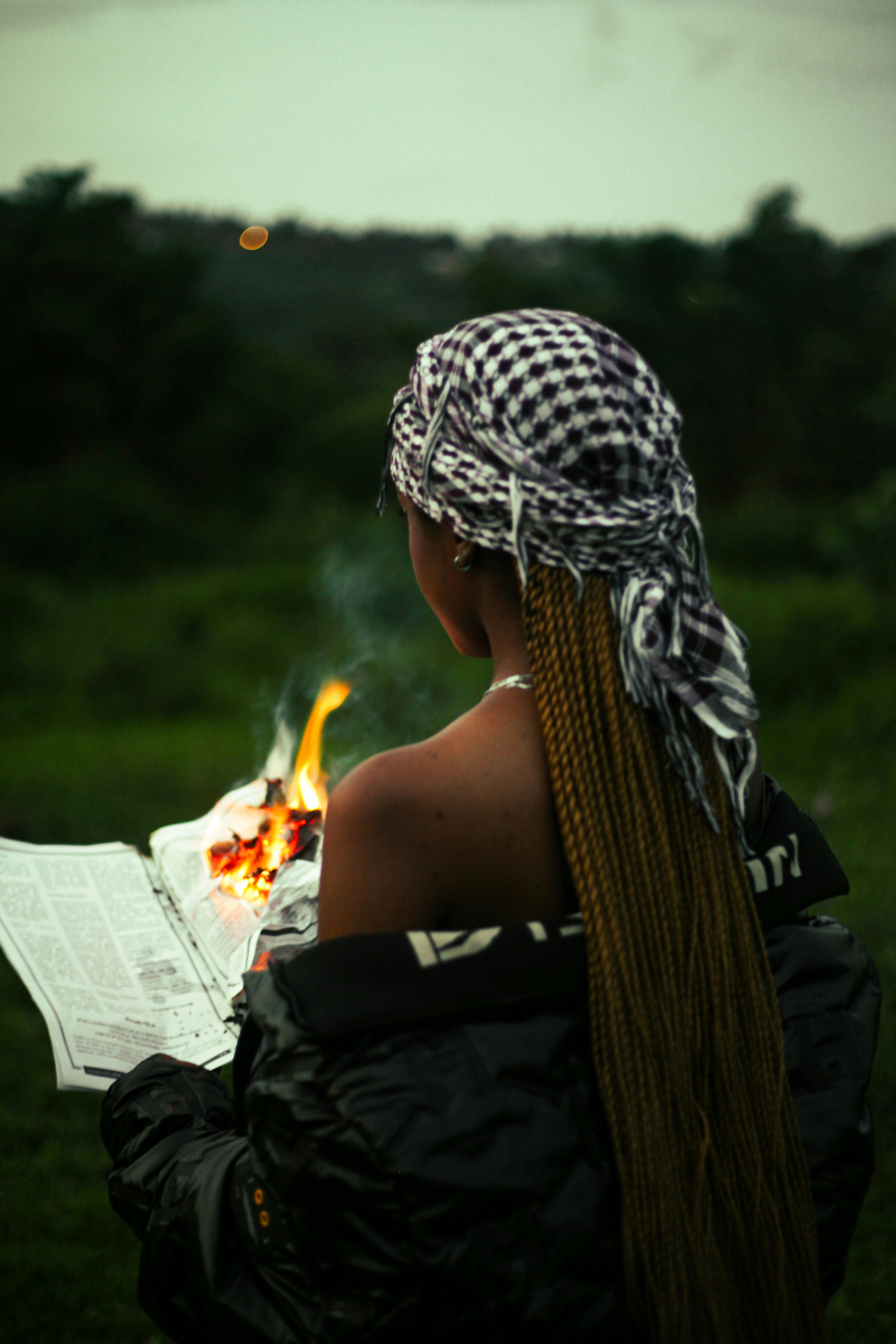 Ember on the Page: A Quiet Ritual by Firelight