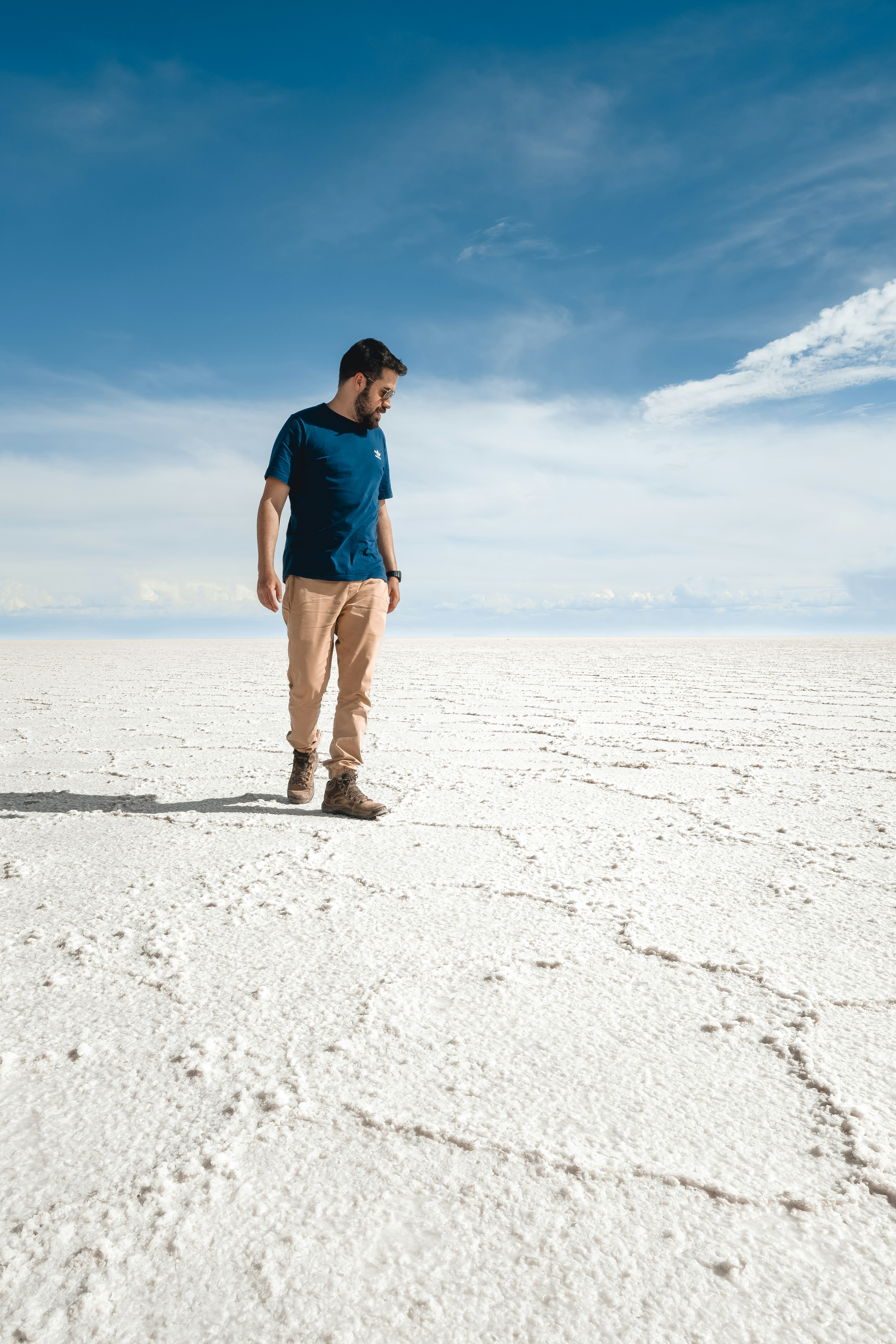 Solitude on the Salt Flat