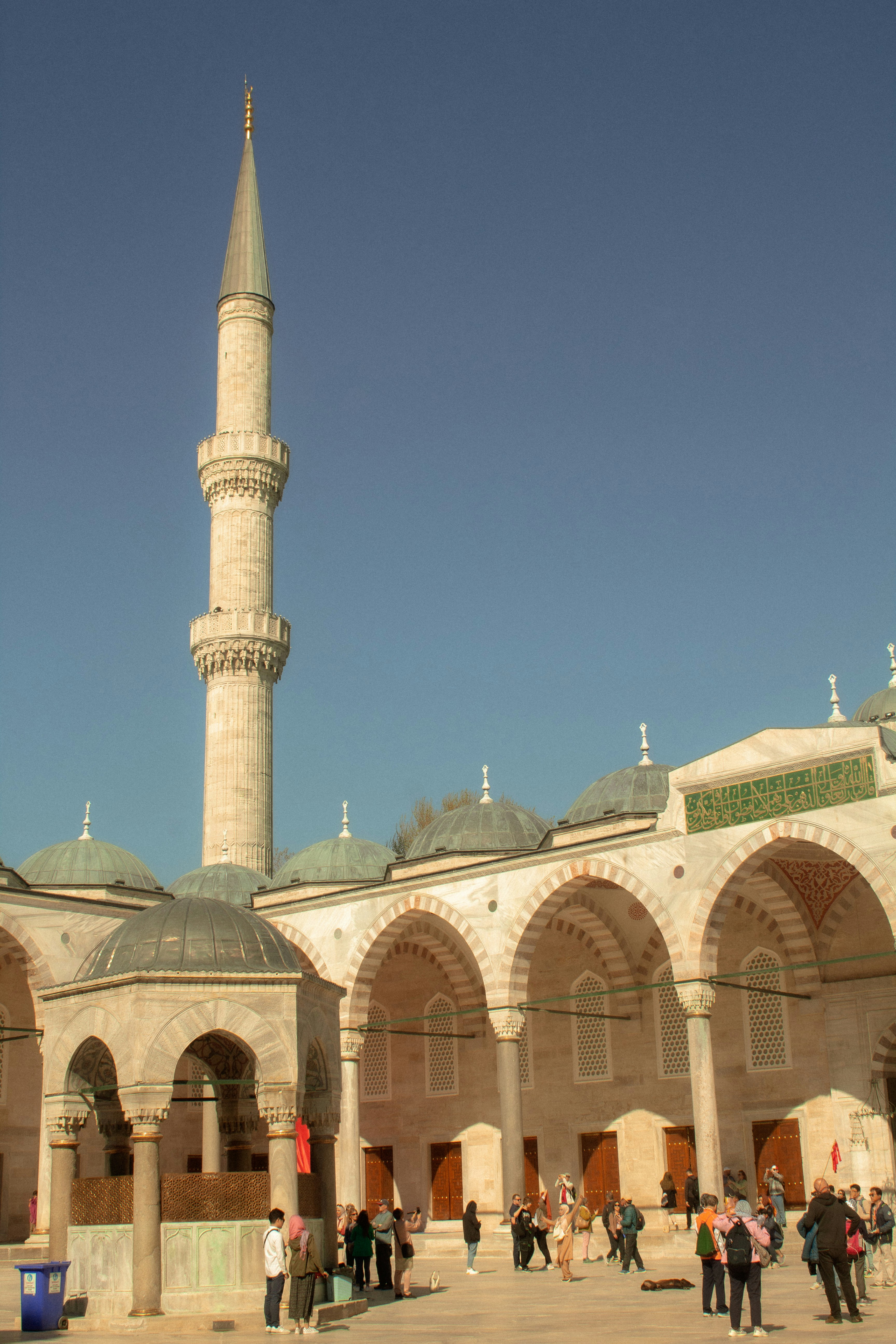 Journey into Istanbul's rich history with this vintage-inspired depiction of the Blue Mosque. The warm tones and misty ambiance evoke a sense of serenity, inviting you to immerse yourself in the allure of Islamic architecture.