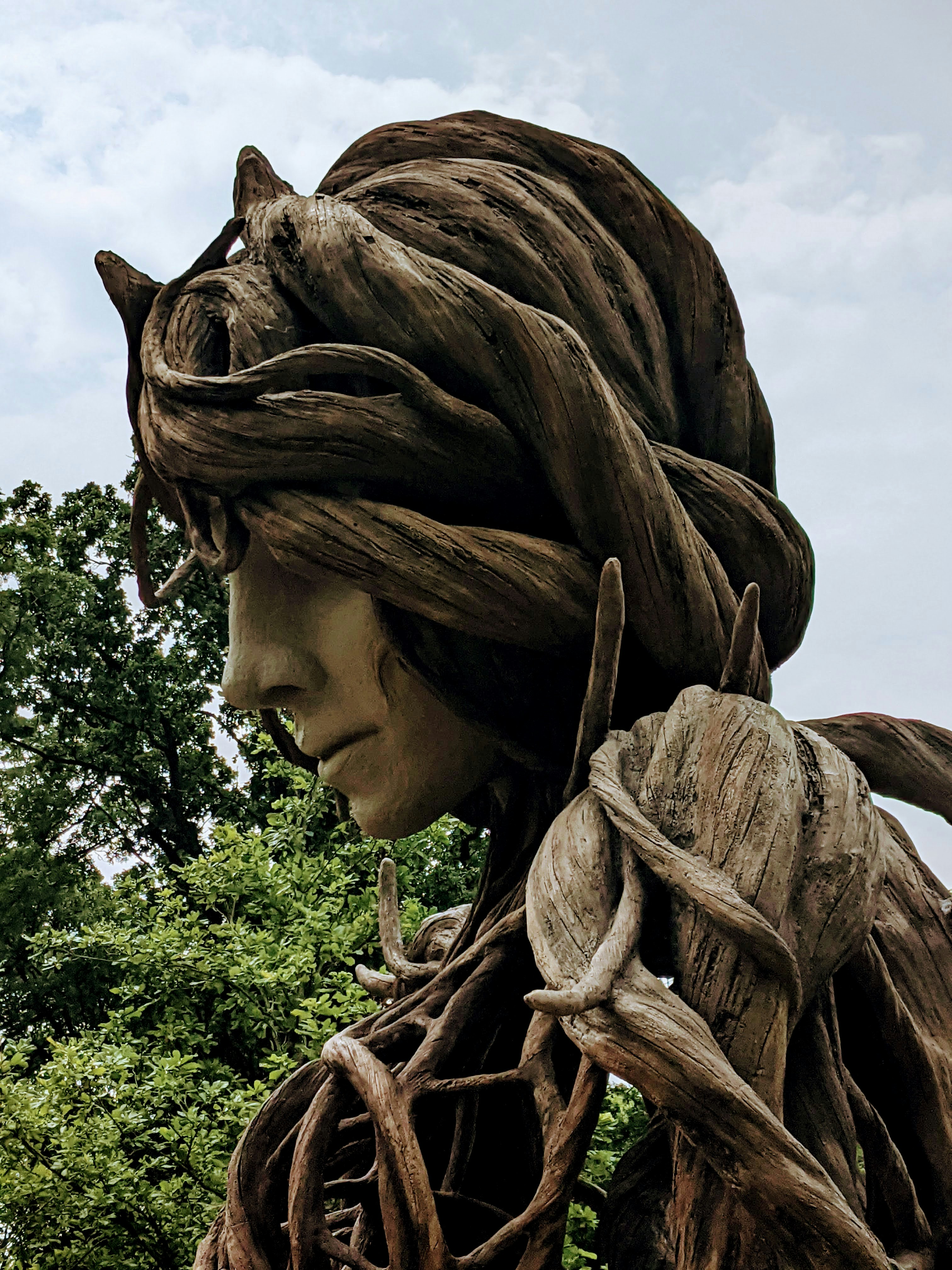 Of the Earth sculpture by Olga Ziemska