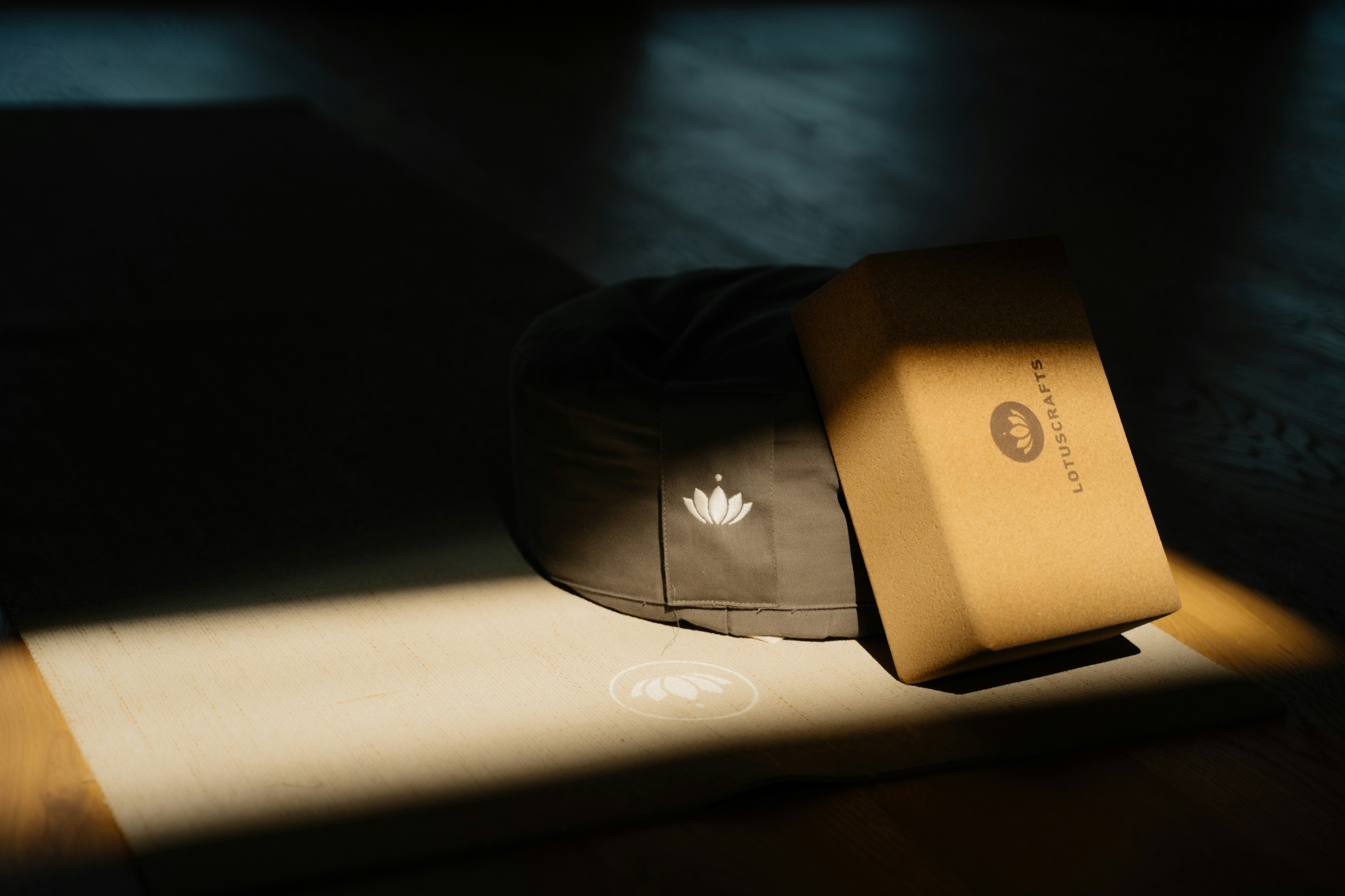 Sunbeam and Shadow: A Minimal Still Life with a Logo